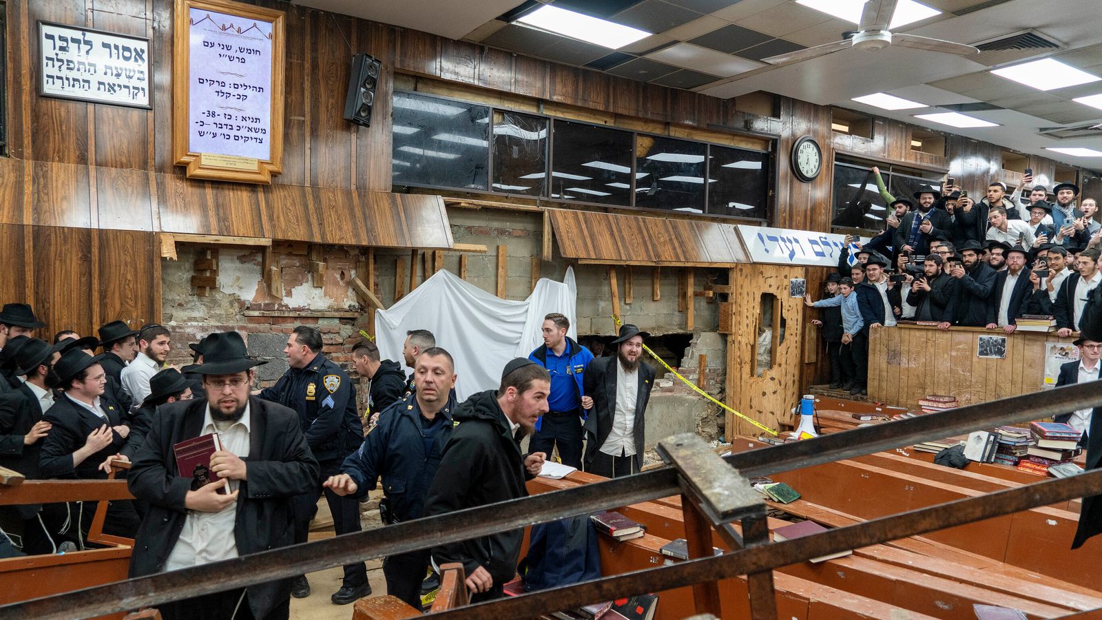 Secret tunnel discovered in Brooklyn synagogue leads to brawl between ...