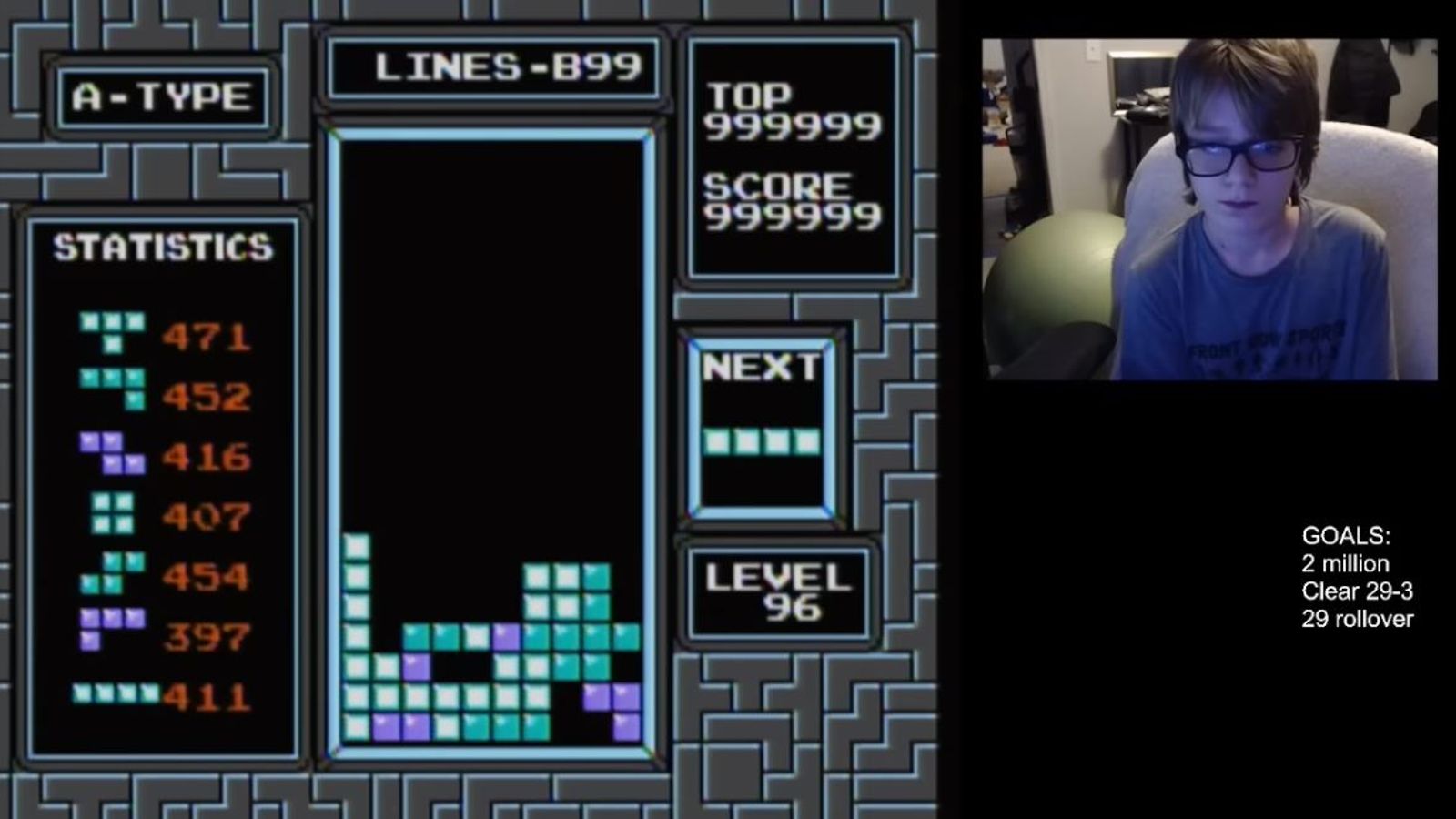 Game over! Teenager becomes first person to 'beat' Tetris | Science ...