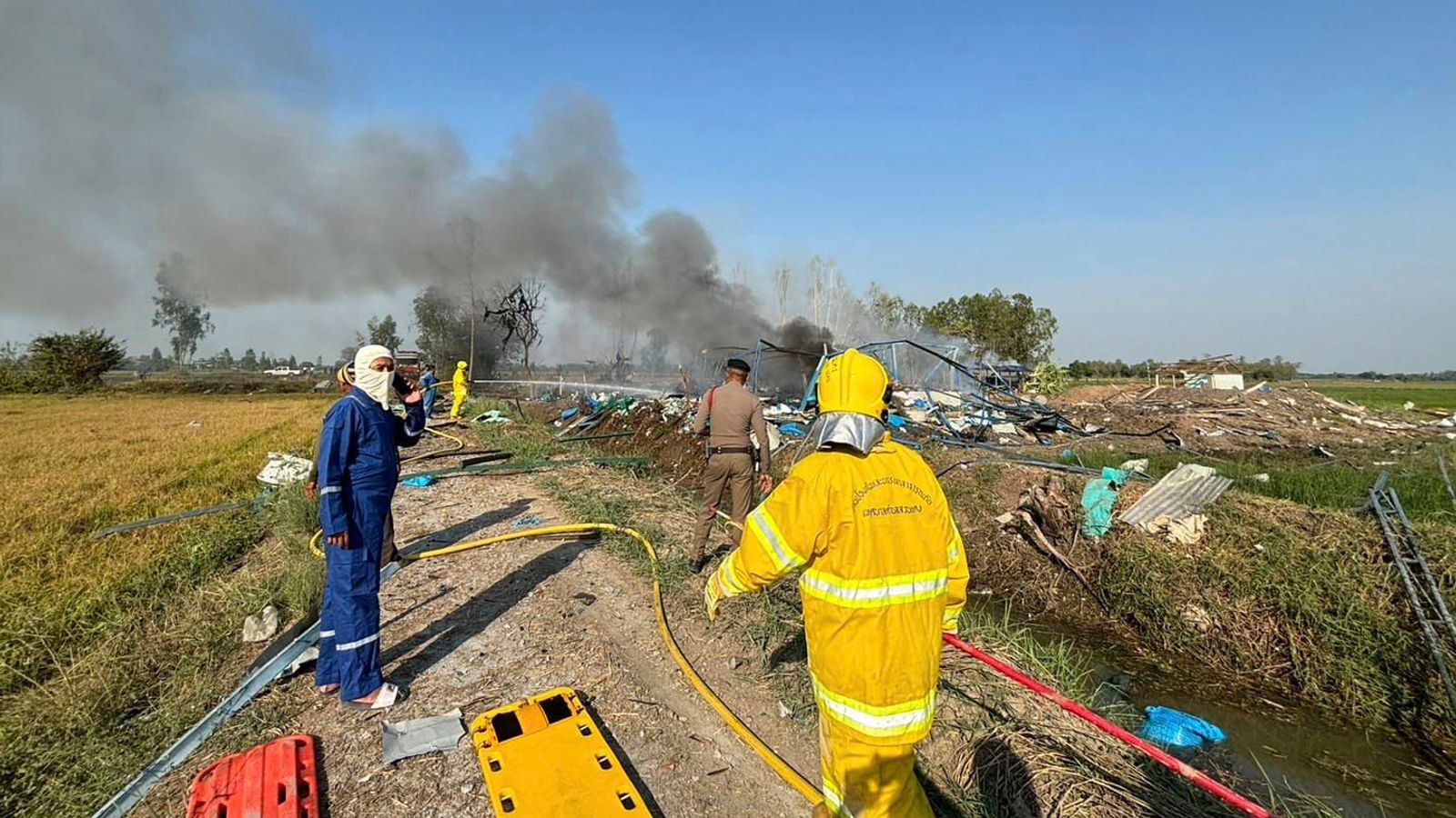 Explosion at fireworks factory in Thailand kills 23 people | World News ...