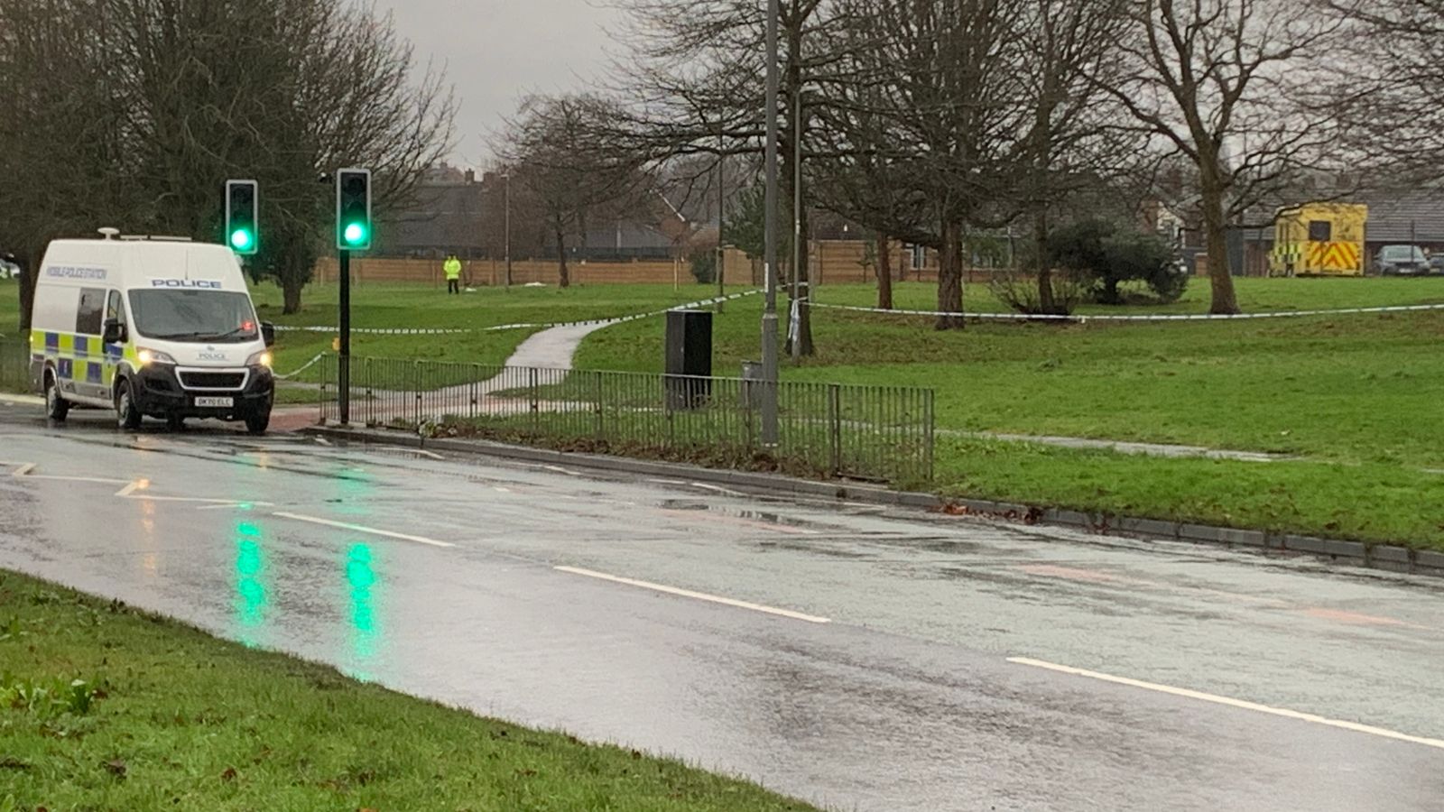 Two dogs die after eating unknown white substance in Liverpool park ...