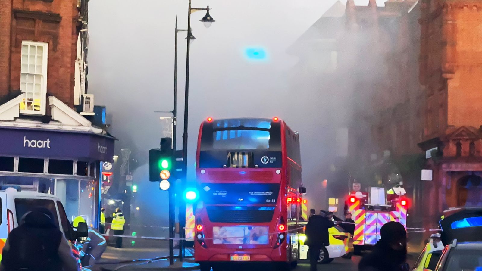 TfL to investigate after electric bus caught fire in south London | UK ...