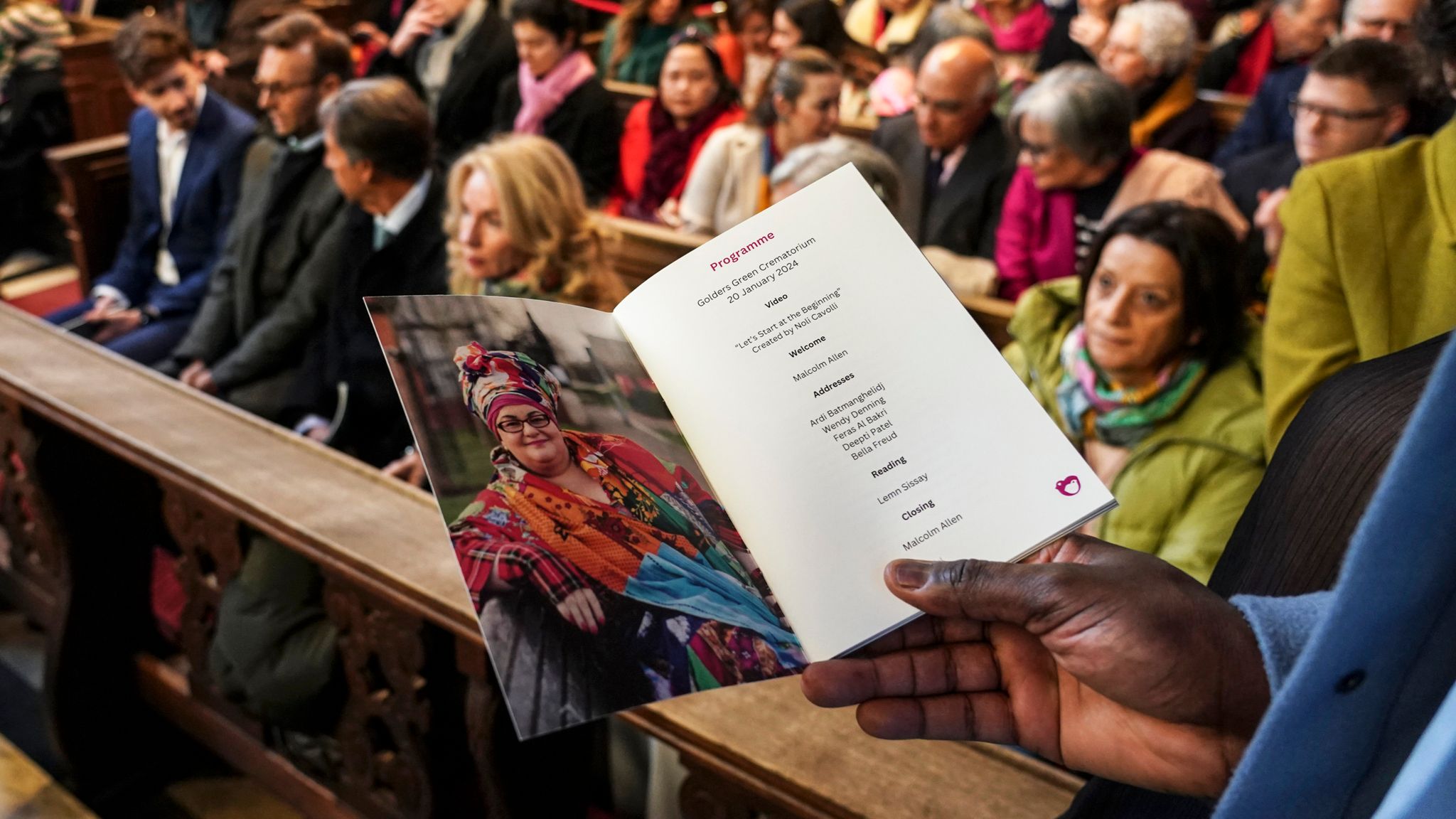 Camila Batmanghelidjh hailed as 'brilliant woman' at colour-filled ...
