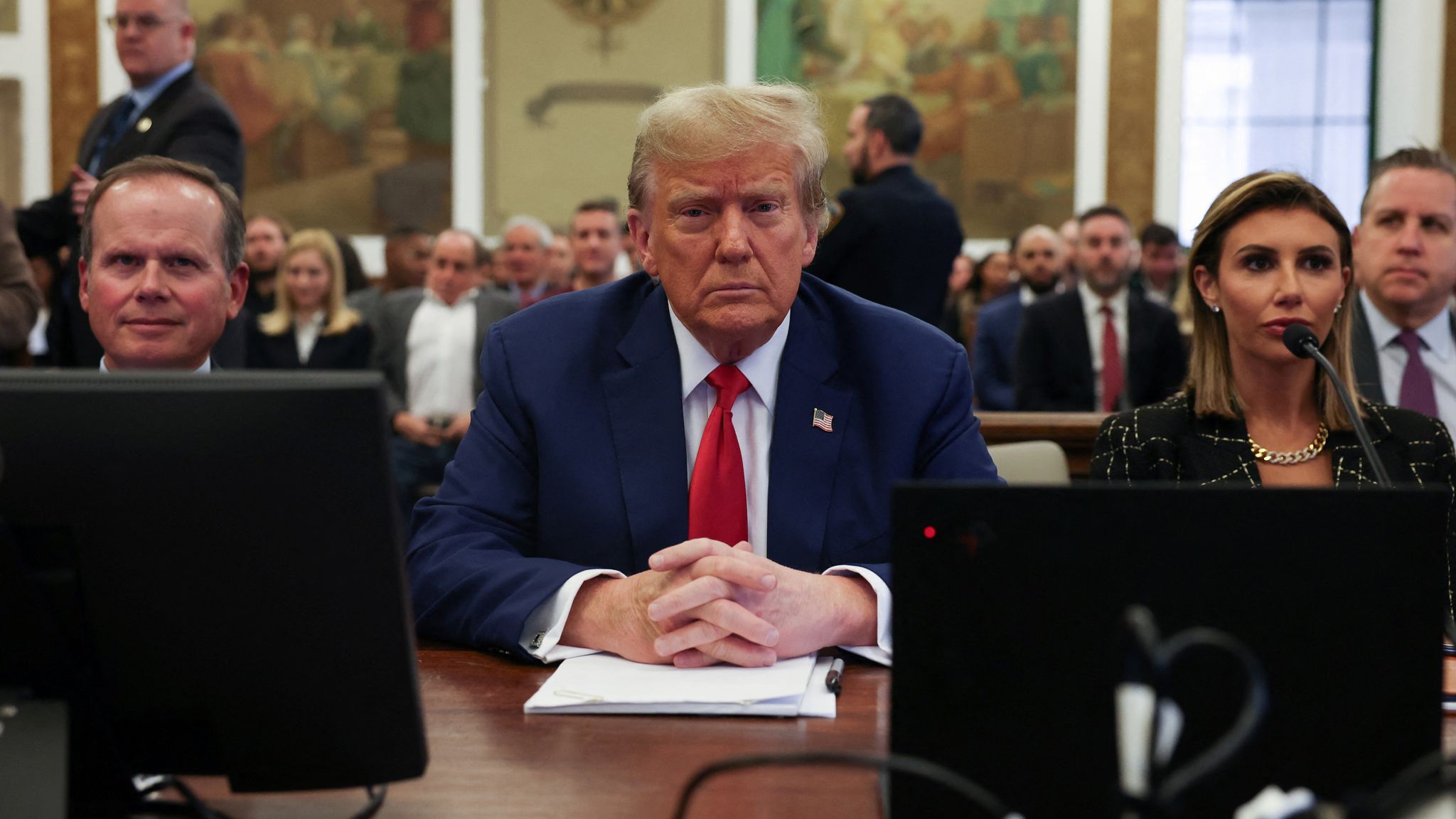 Donald Trump defies judge to unleash six-minute courtroom diatribe ...