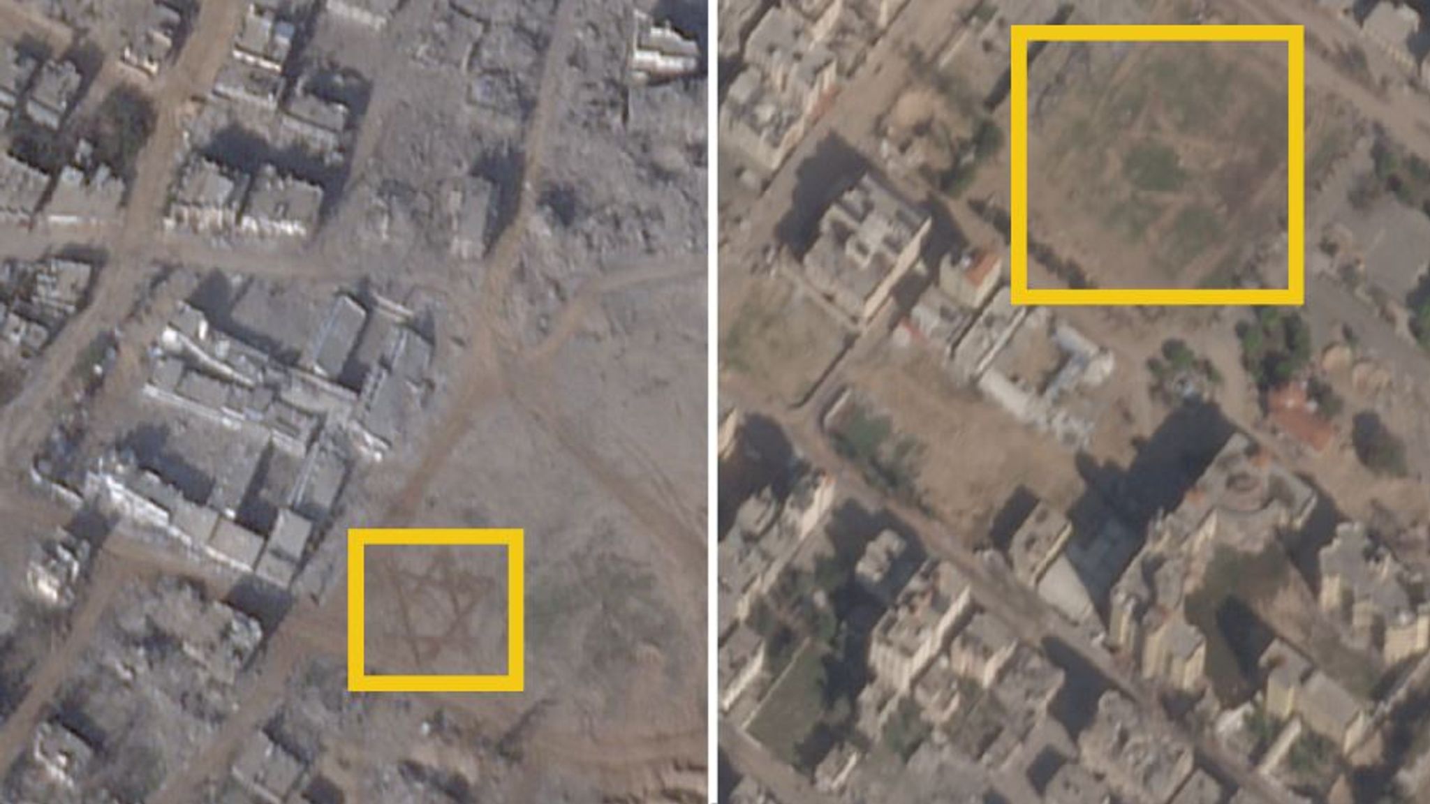 Scale of vast tent city in Gaza revealed - with destruction leaving ...