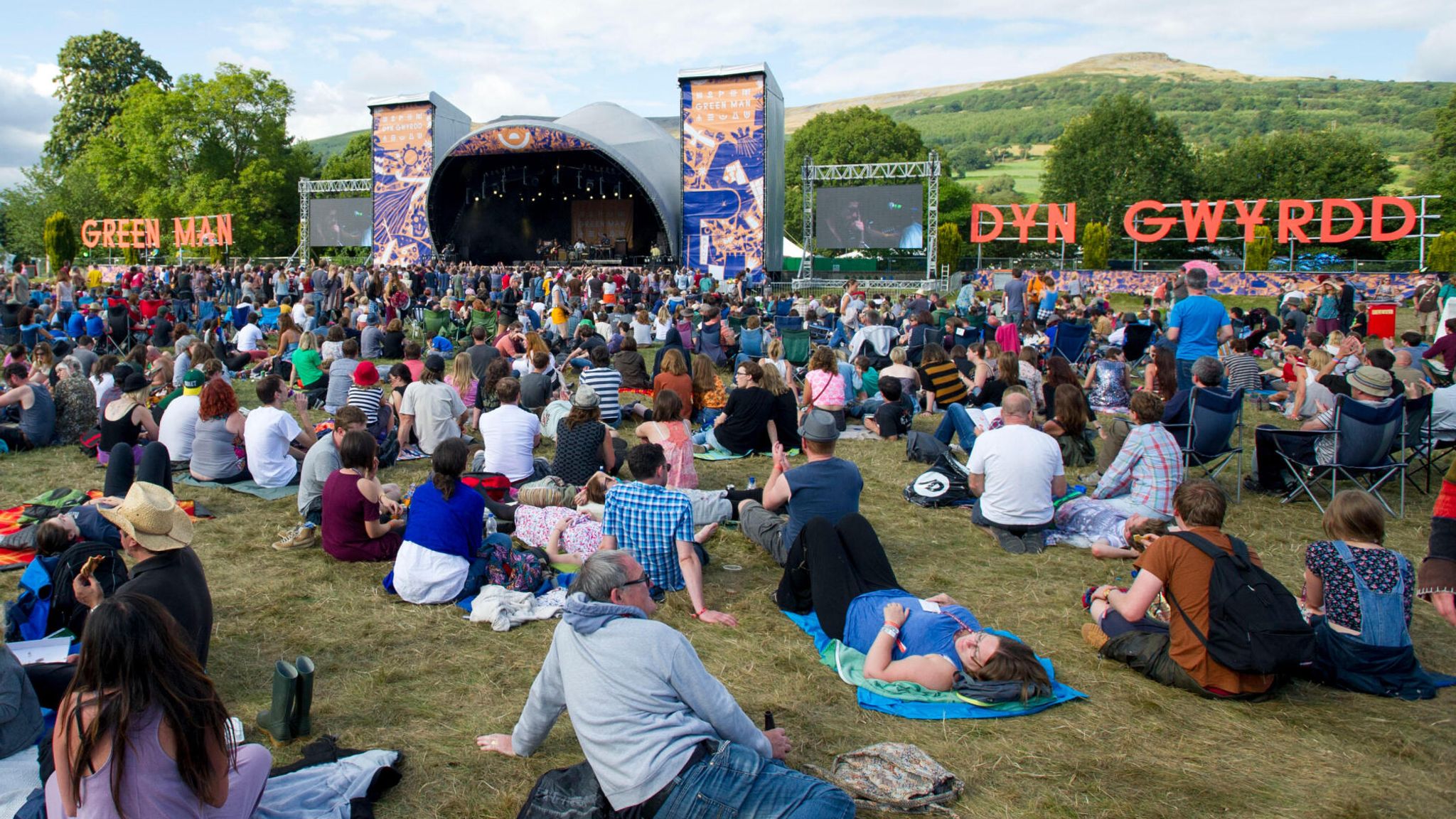 Green Man Festival: Nesting ospreys force Welsh government to axe its £ ...