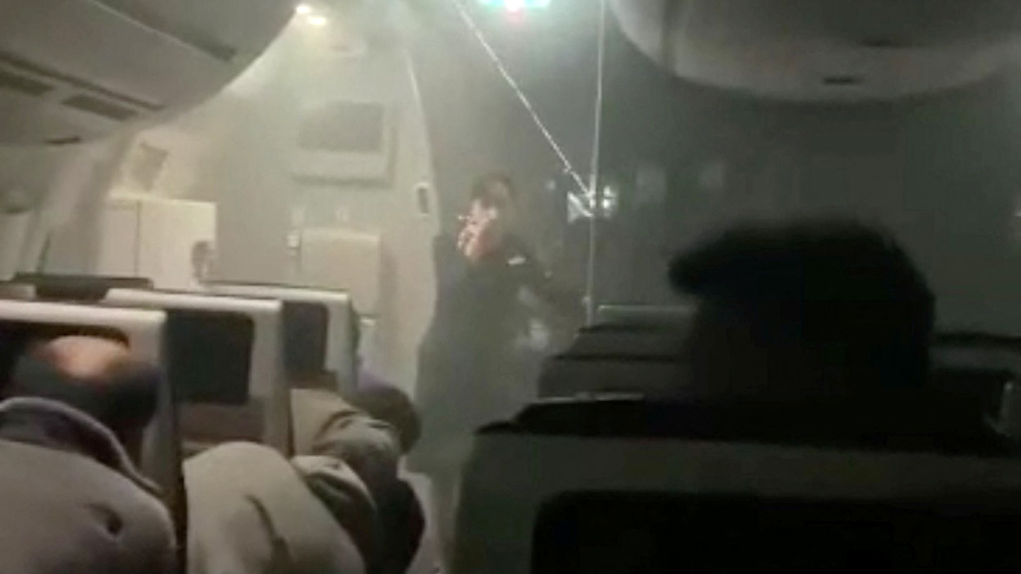 Japan plane fire: Passengers describe horror on board burning aircraft ...