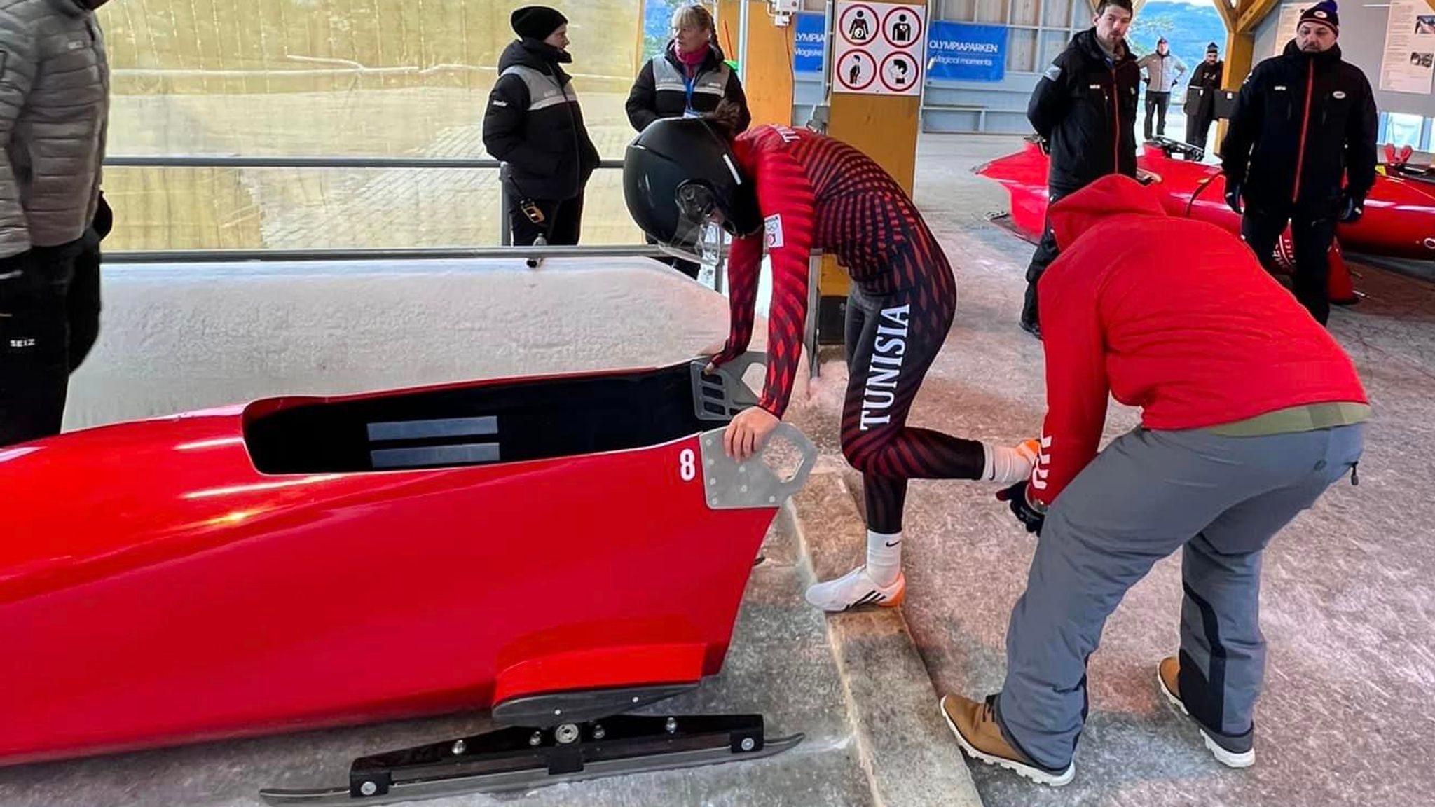Tunisia bobsleigh team ready for Cool Runnings moment at Youth Winter ...