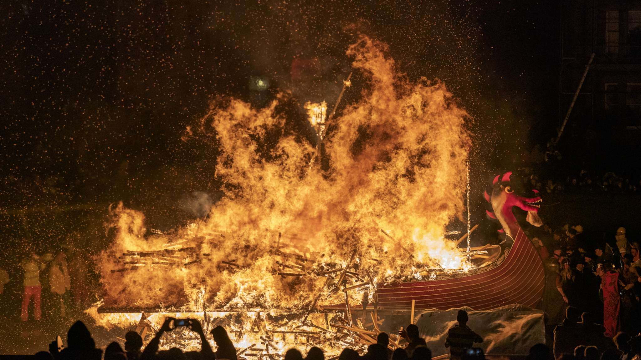 Up Helly Aa: Women and girls to join Shetland's annual Viking fire ...