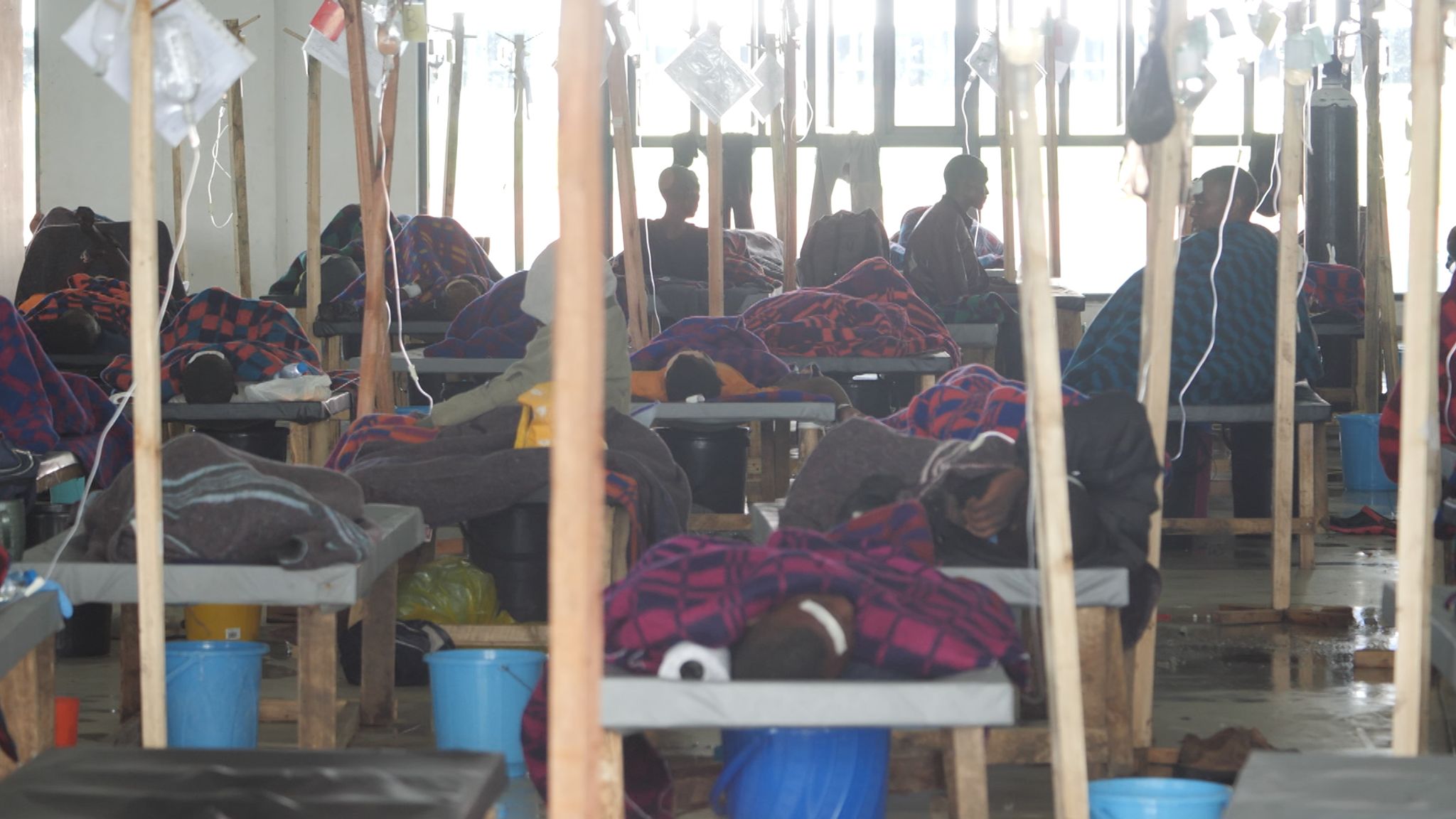 Scramble to contain a cholera crisis in Zambia | World News | Sky News