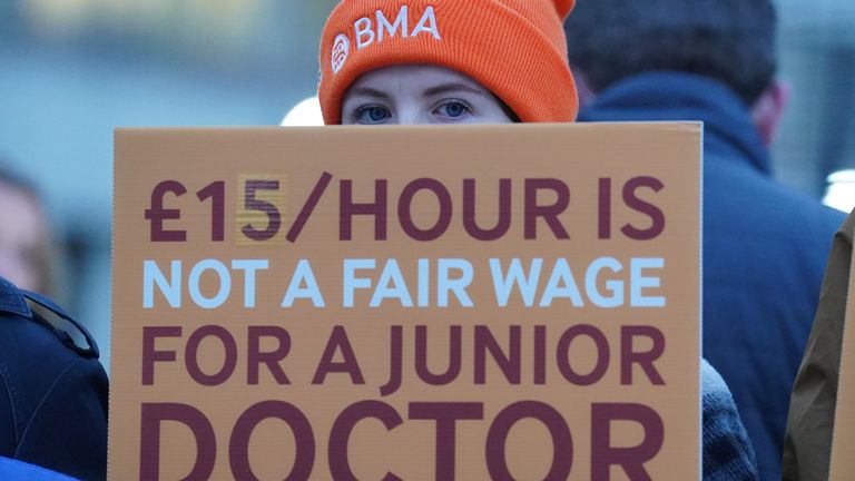 Junior doctors start their longest strike in NHS history – here's what they want | UK News | Sky ...