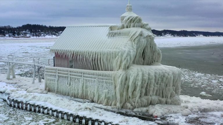 Michigan Ice Sculptures Ice Fest