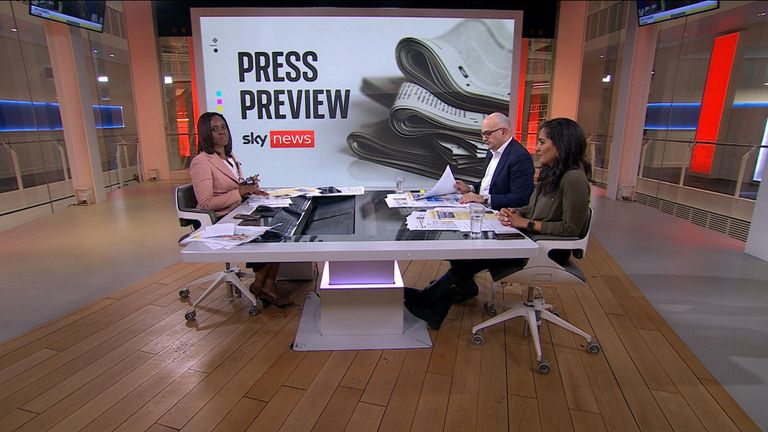 Press Preview: A first look at Wednesday's papers | News UK Video News ...