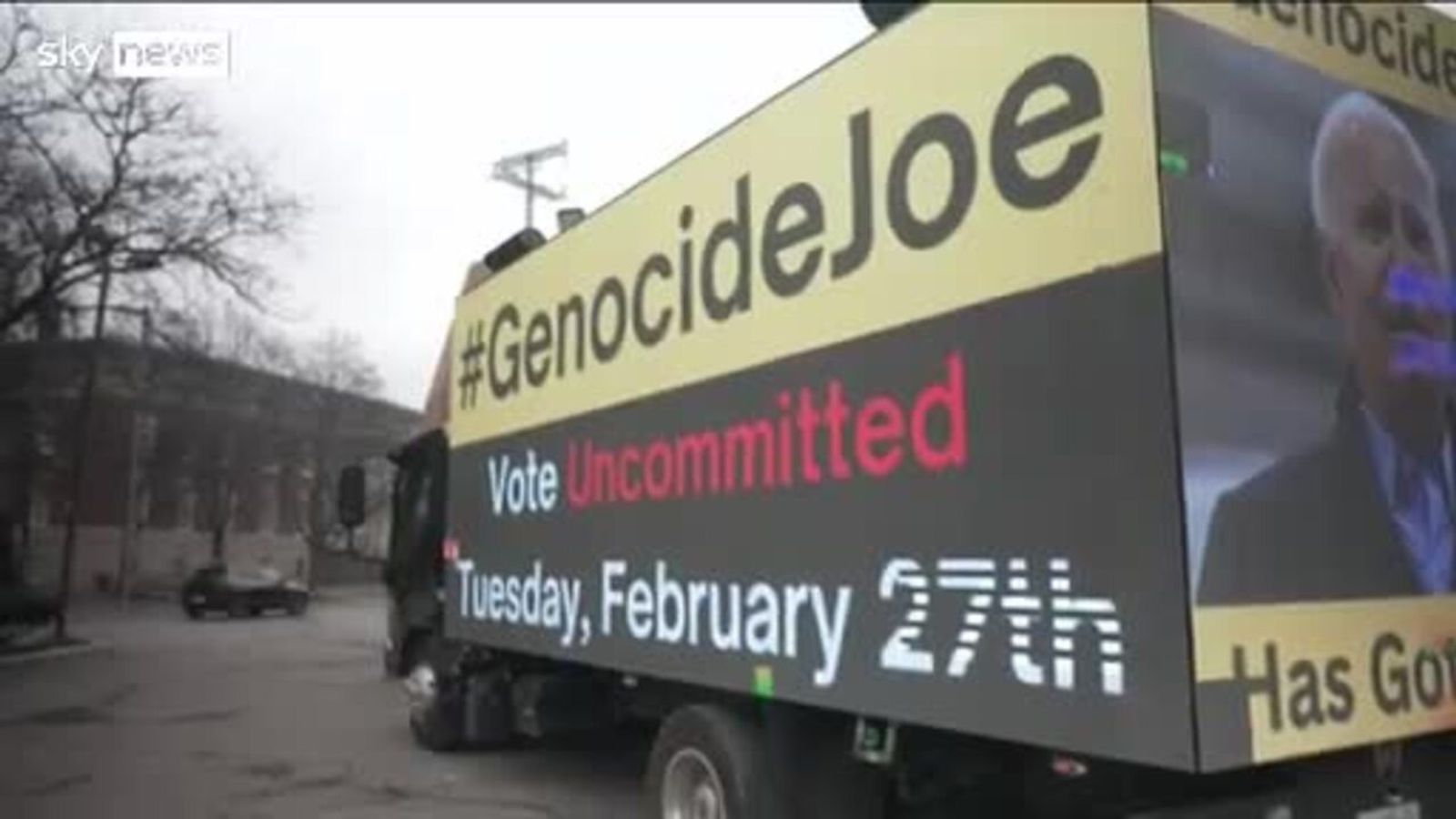 Democrats turn on '#genocidejoe' | News UK Video News | Sky News