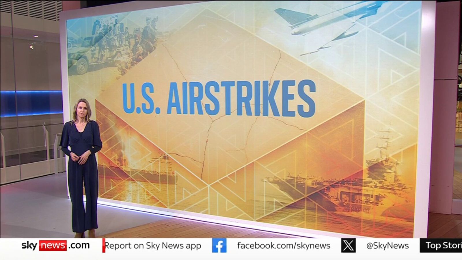 Sky's Deborah Haynes analyses US airstrikes on targets in the Middle East | News UK Video News ...