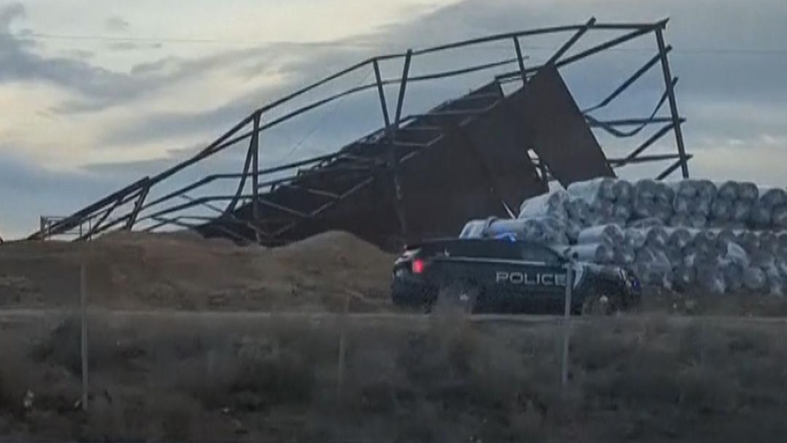 Idaho: Fatal hangar collapse under investigation | US News | Sky News