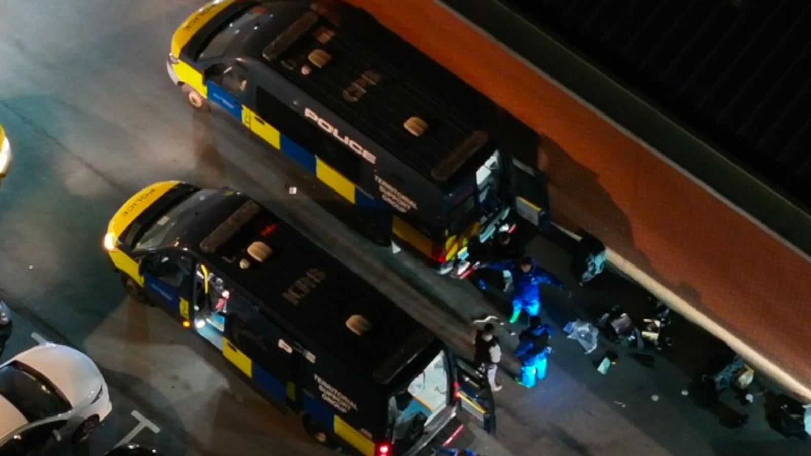 Clapham chemical attack: A police raid has taken place in Leyton in ...