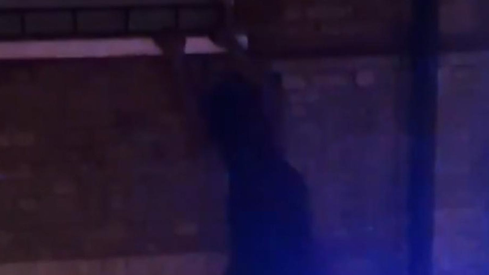 Man fleeing e-bike fire dangles from third floor window ledge | News UK ...