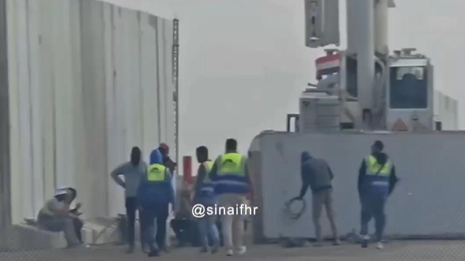 Egypt is constructing a buffer wall near the Rafah crossing | World ...