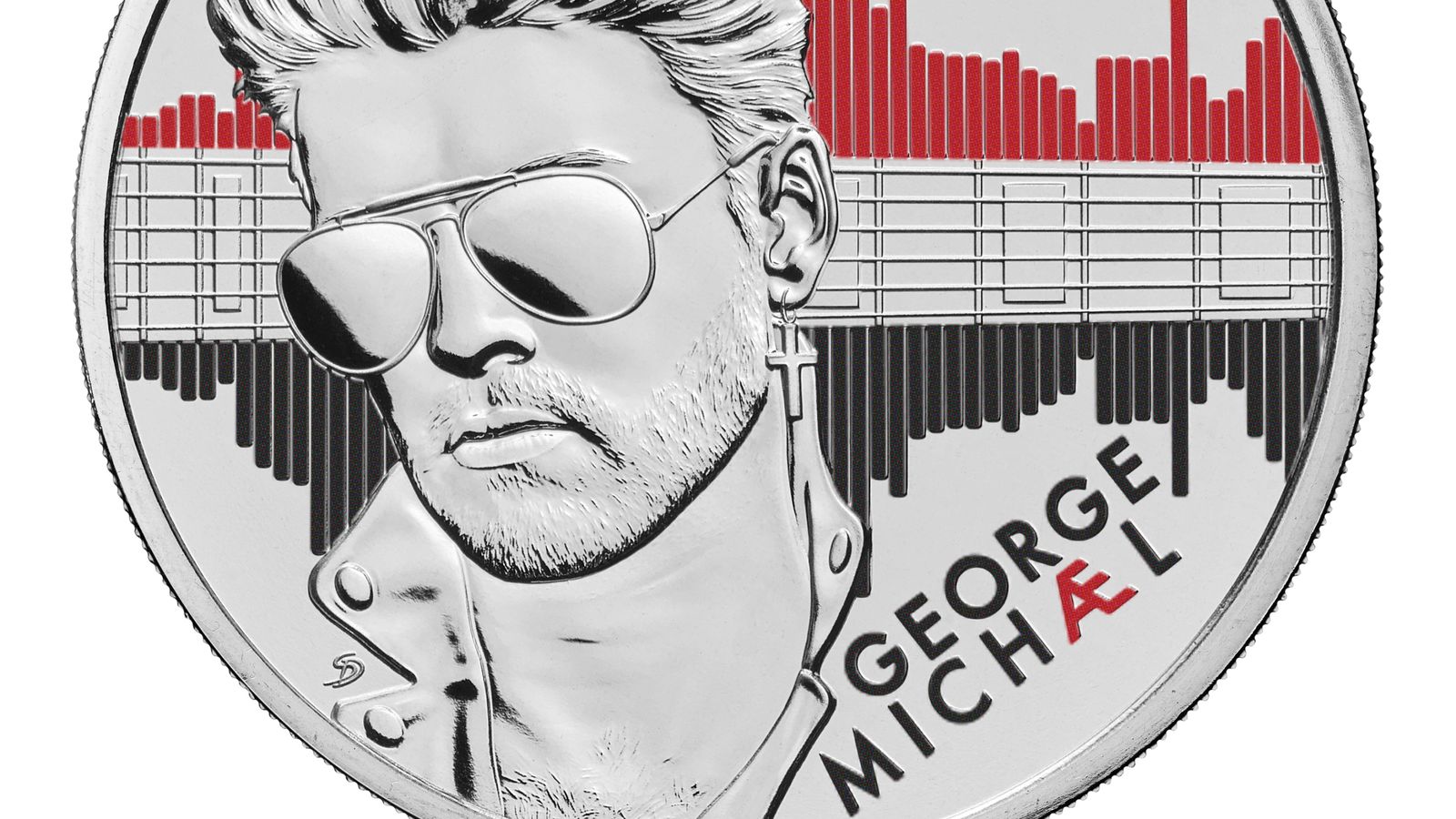 George Michael honoured with brand new collectable coins | Ents & Arts ...