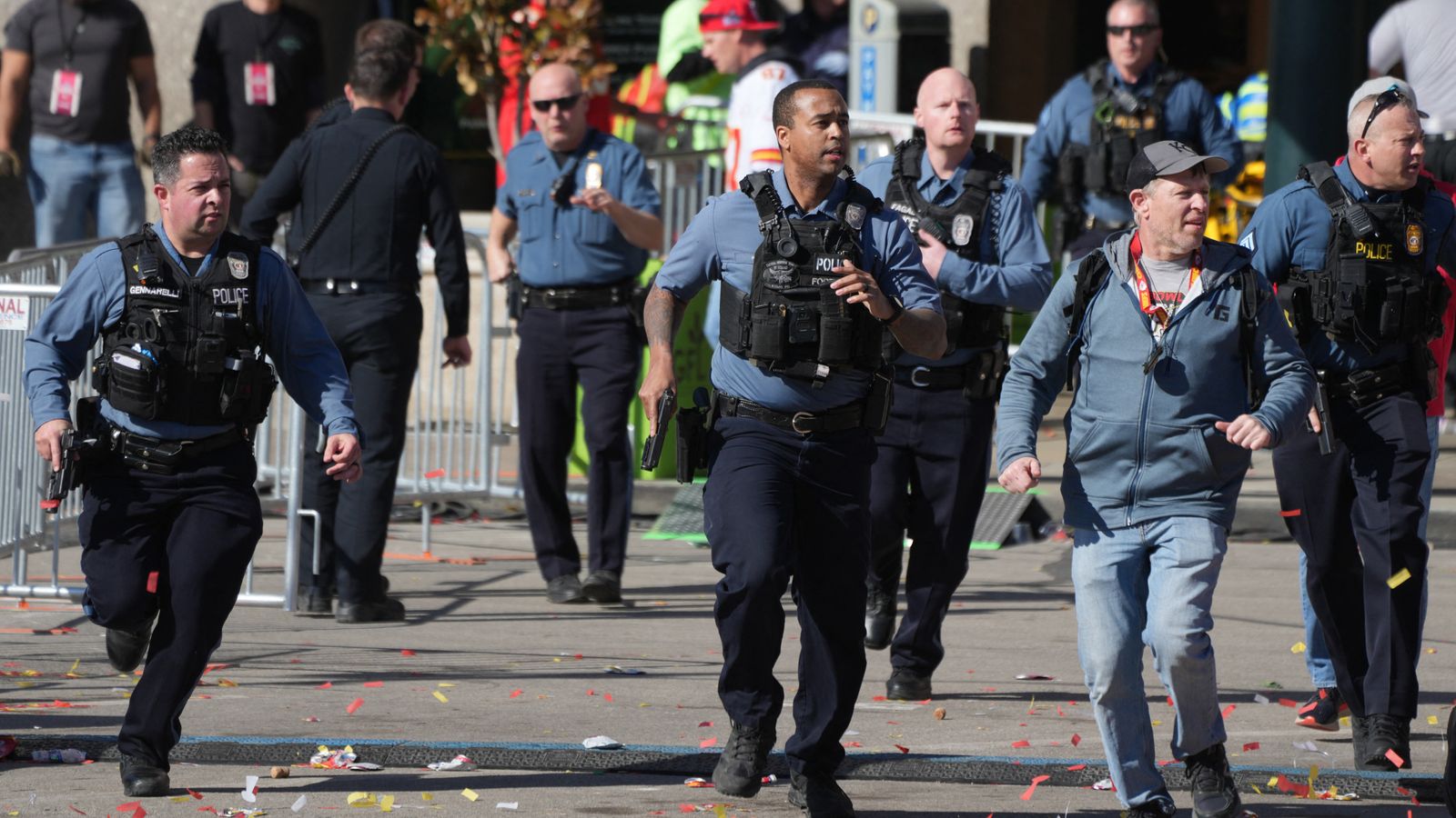 Kansas City Chiefs' Super Bowl parade shooting leaves one dead and 21 injured | World News | Sky ...