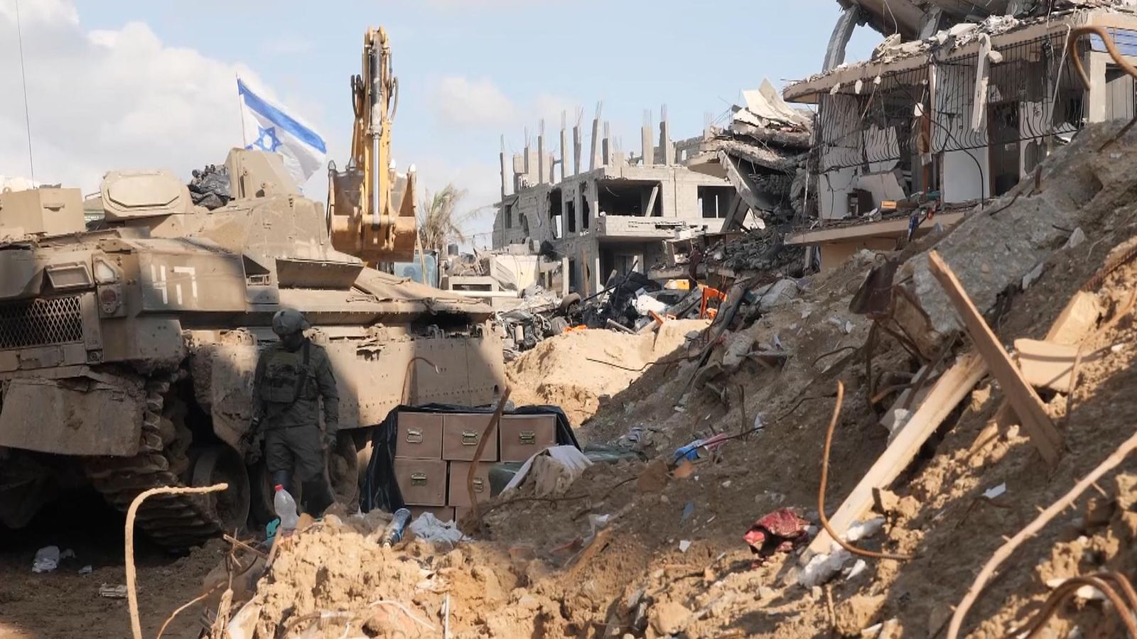 Inside a network of tunnels in Gaza, Israeli troops say they have found ...