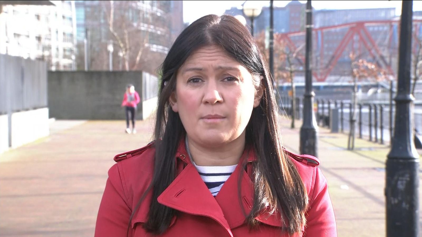 Labour's Lisa Nandy says what's going on in the Conservative party is ...