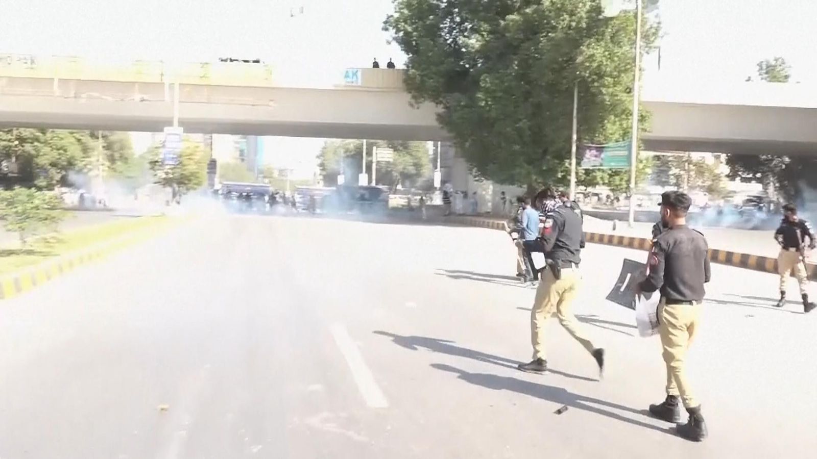 Protests break out in Pakistan over alleged election rigging | World ...