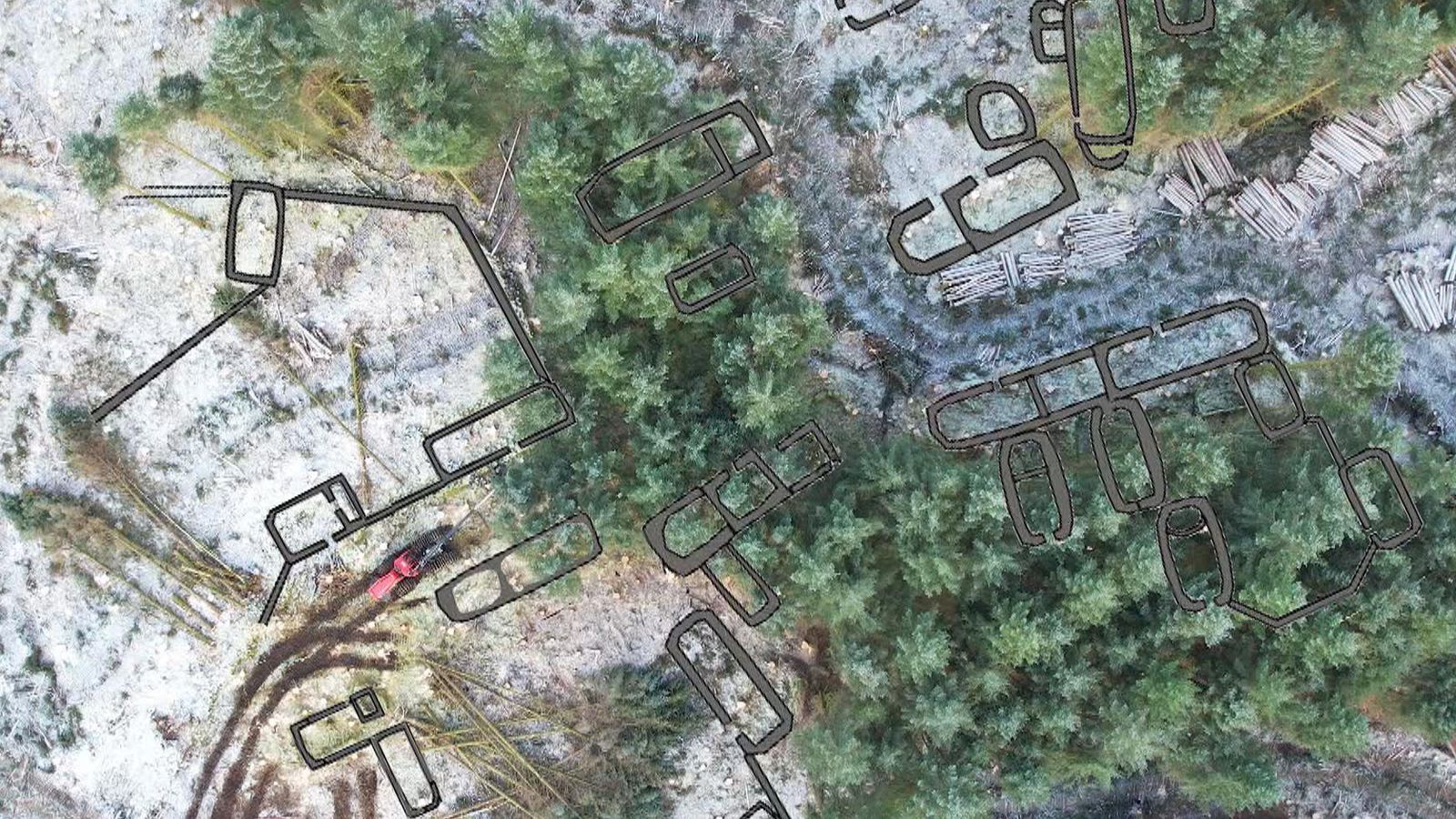 Brunell: A lost village has been discovered after a tree-felling ...