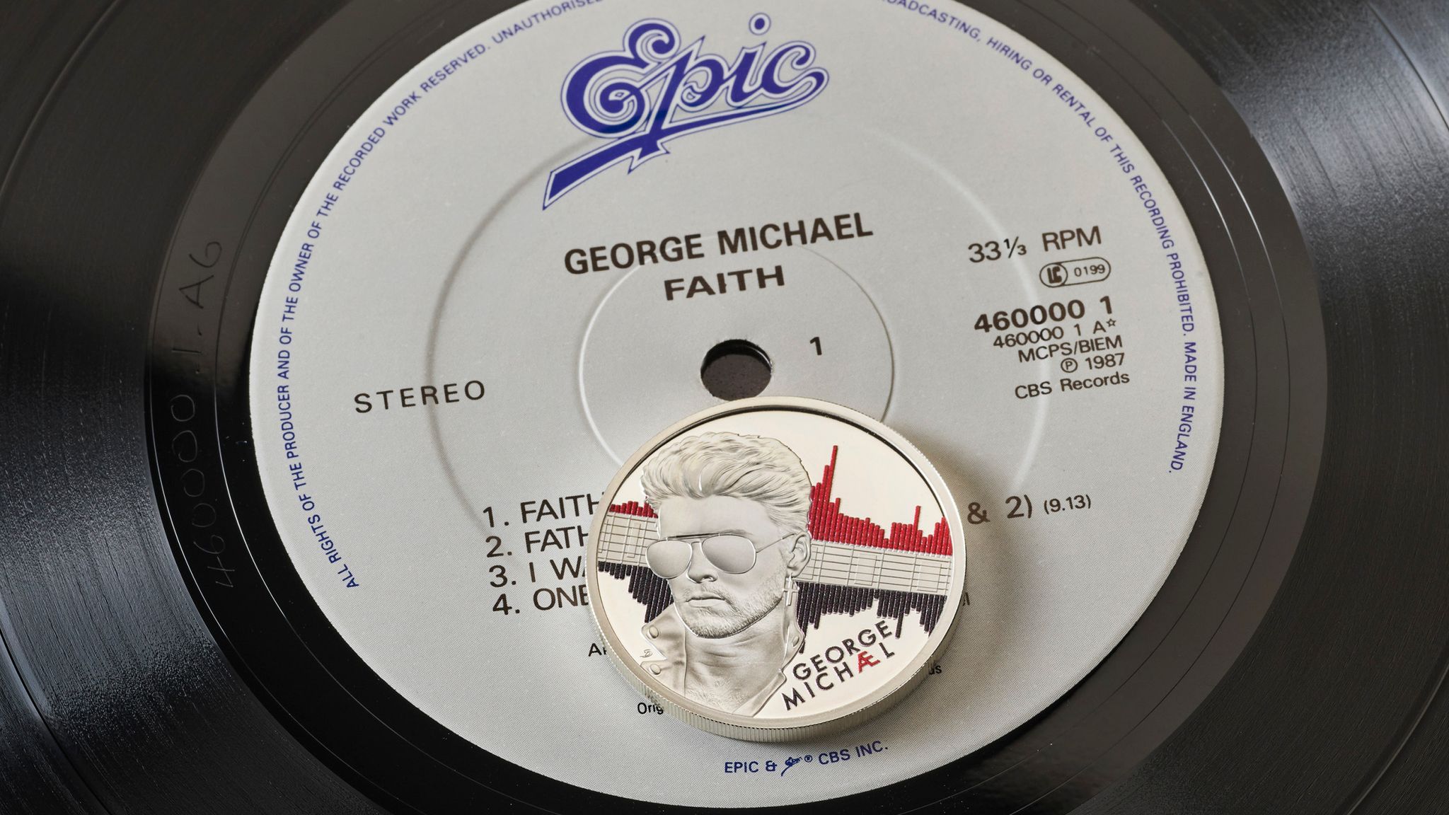 George Michael honoured with brand new collectable coins | Ents & Arts ...
