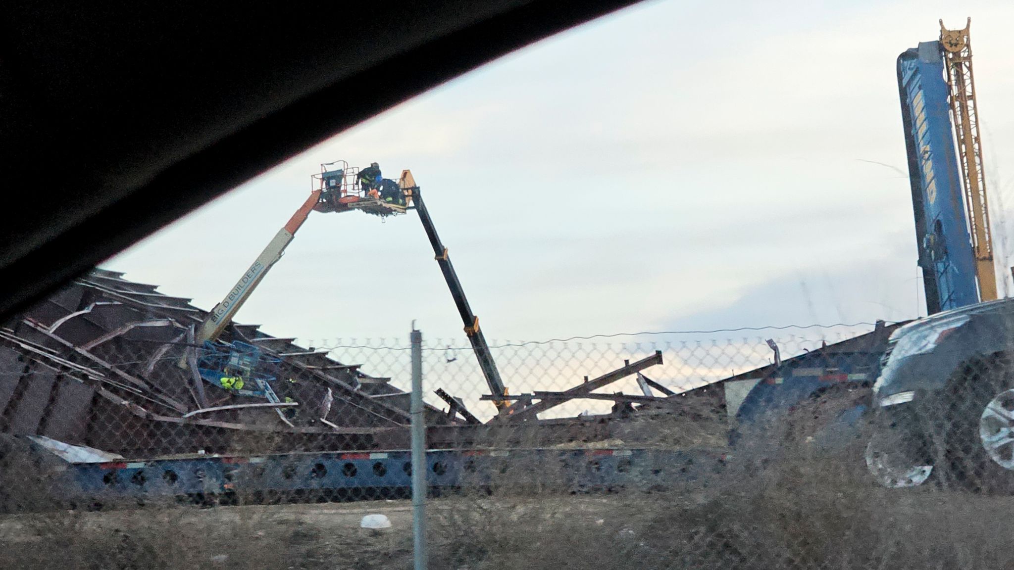 Three dead and five in critical condition after hangar collapses at ...