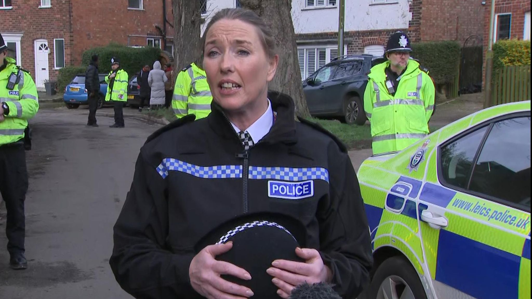 Police in Leicester say they have seen CCTV footage showing moment two ...