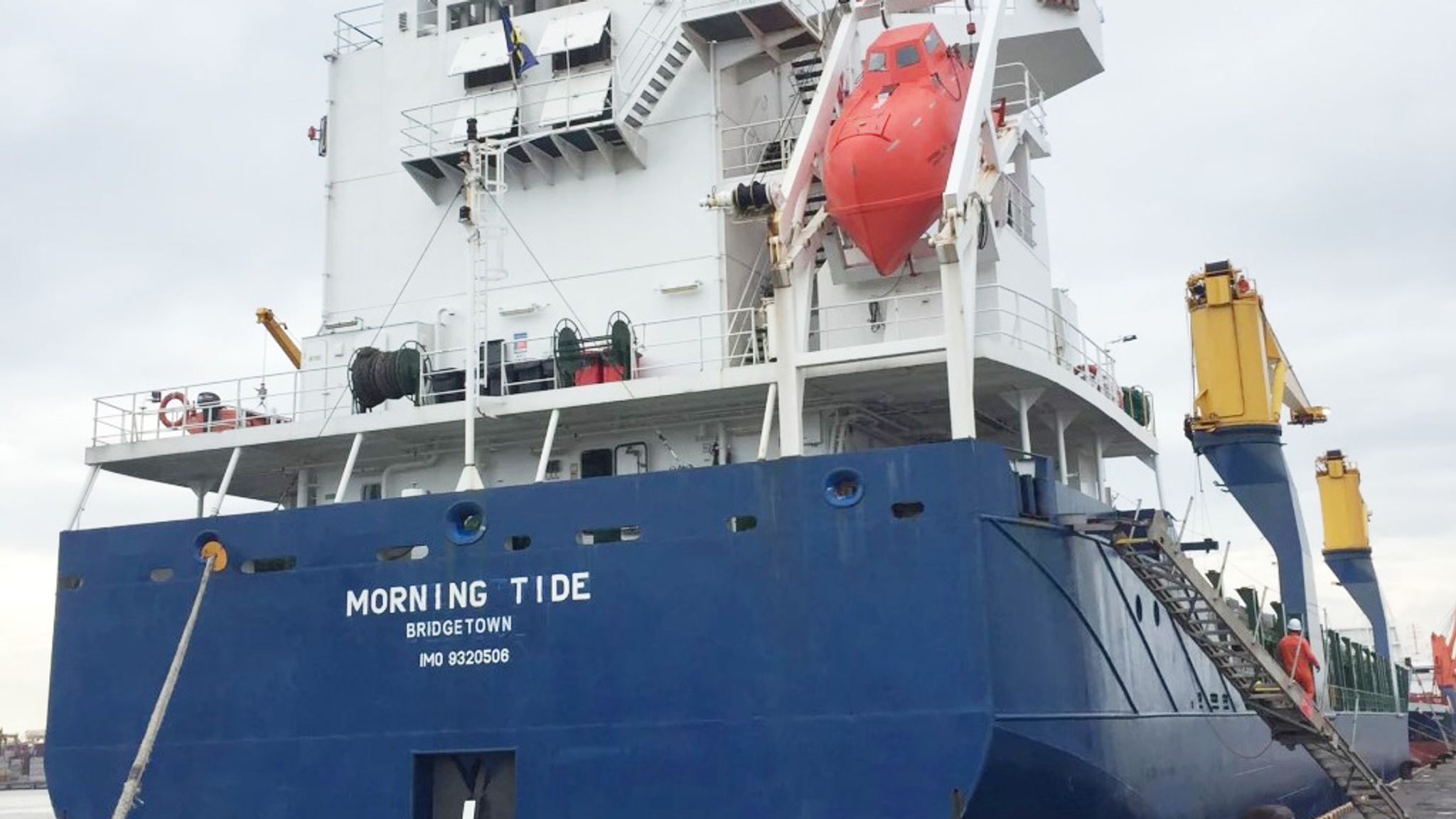 British-owned cargo vessel attacked by Houthis in Red Sea | World News ...