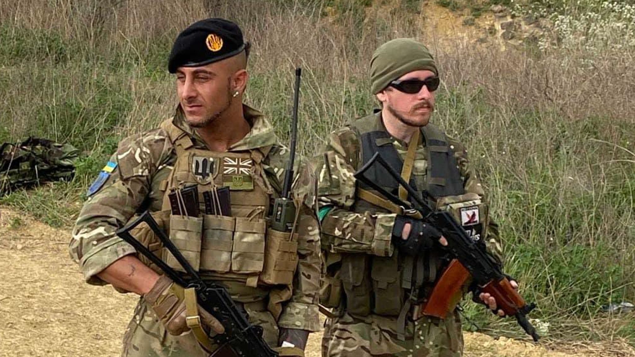 Two Britons who nearly died fighting in Ukraine reveal why they have ...
