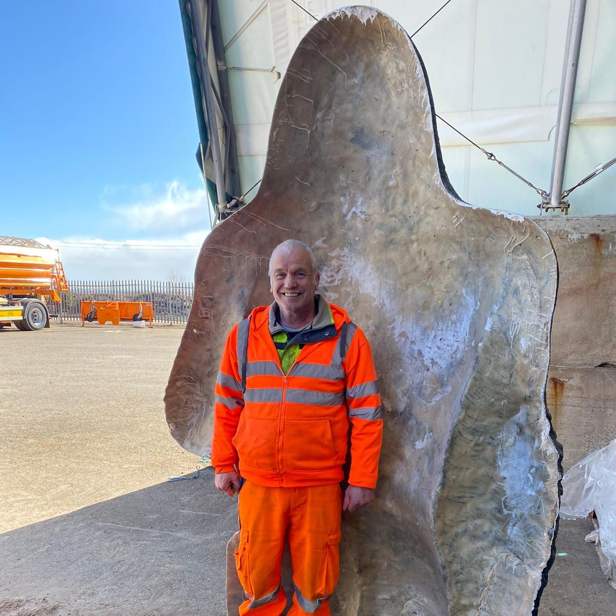 Gary the Gorilla statue 'sawn in half' after theft from Scottish garden ...