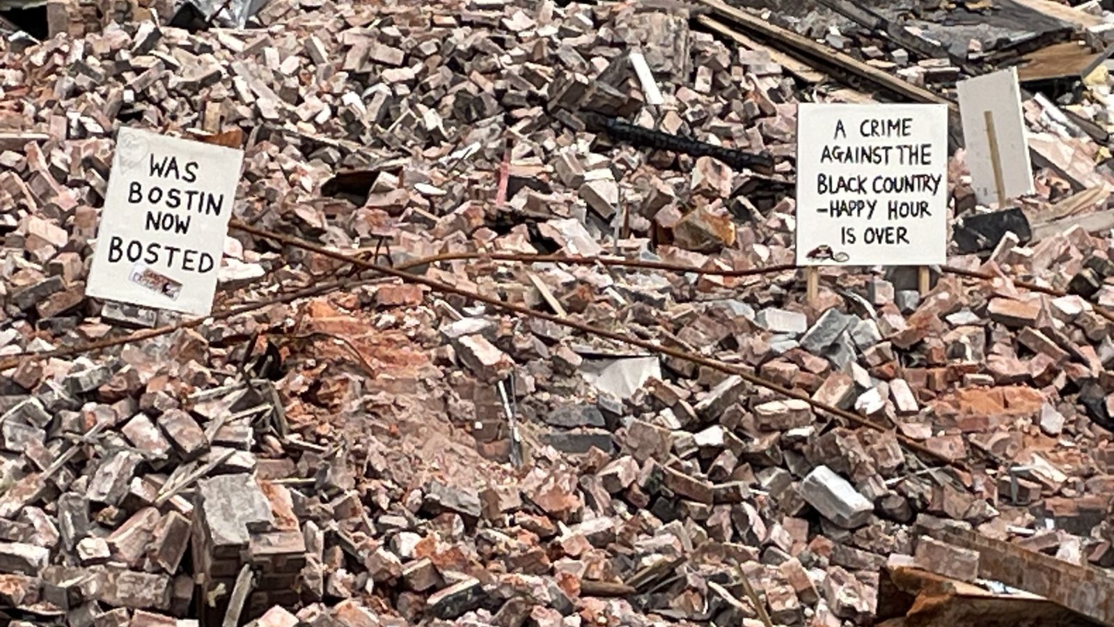 Owners of Crooked House appeal against order to rebuild 'Britain's wonkiest pub' | UK News | Sky ...