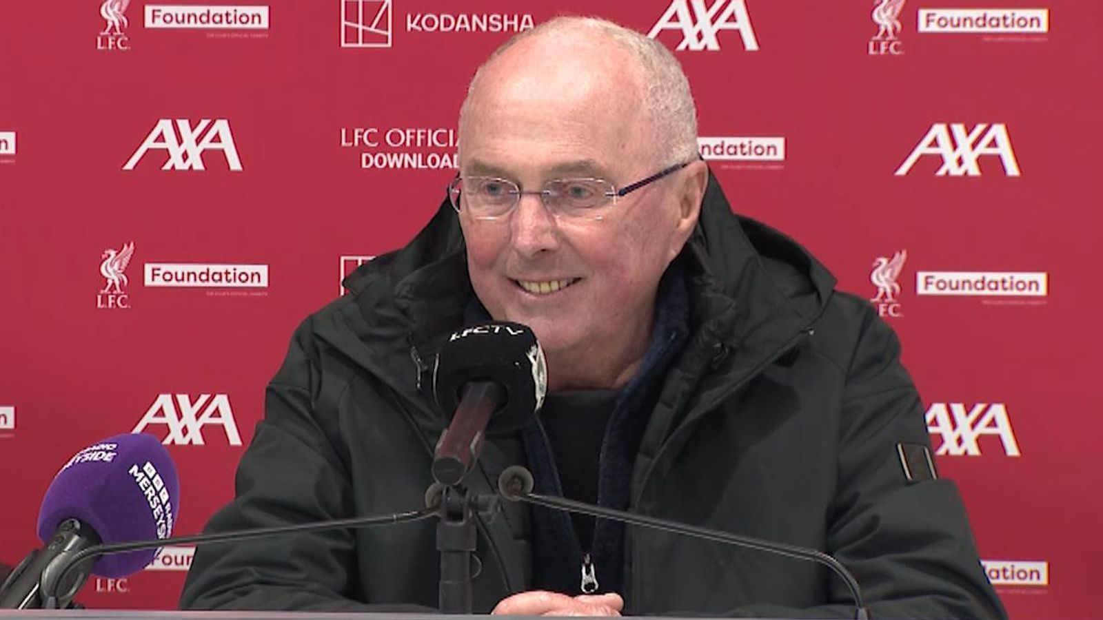 Sven-Goran Eriksson fulfills dying wish of managing Liverpool FC | UK ...