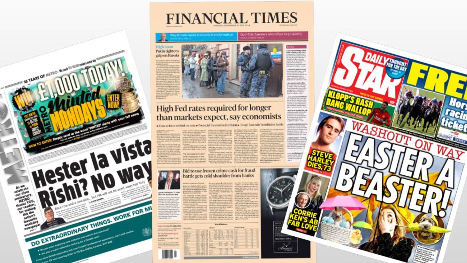 Press Preview: Monday's papers | News UK Video News | Sky News