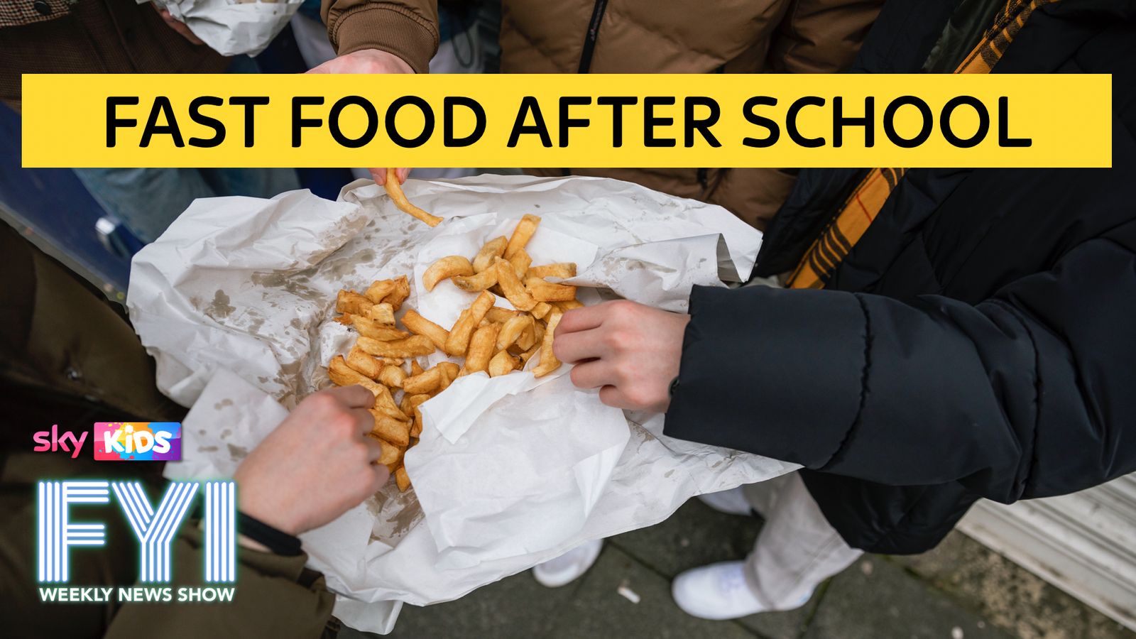 Kids weekly news show: Are there too many fast food takeaways near ...