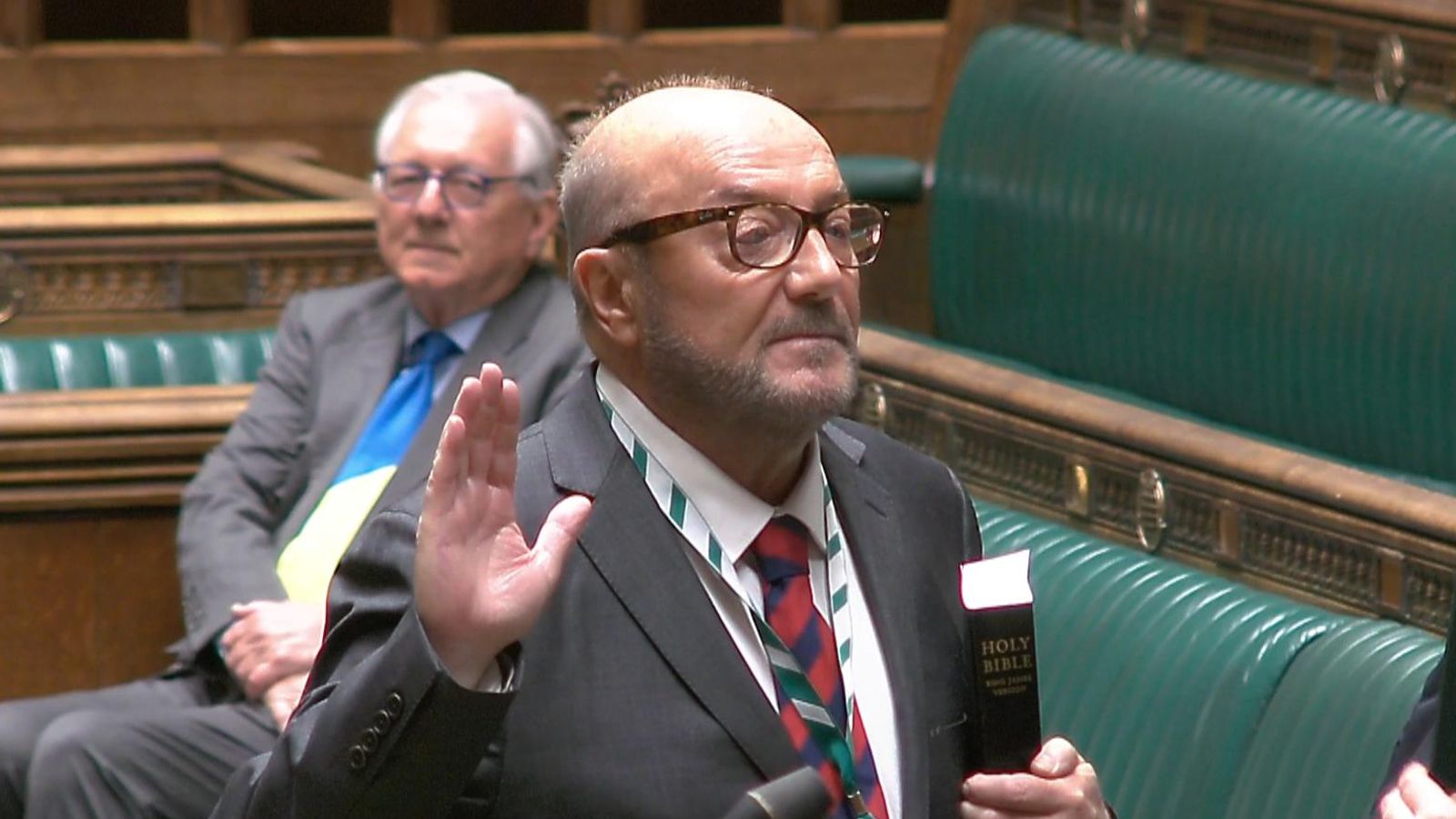 George Galloway sworn in as MP for Rochdale after by-election win ...