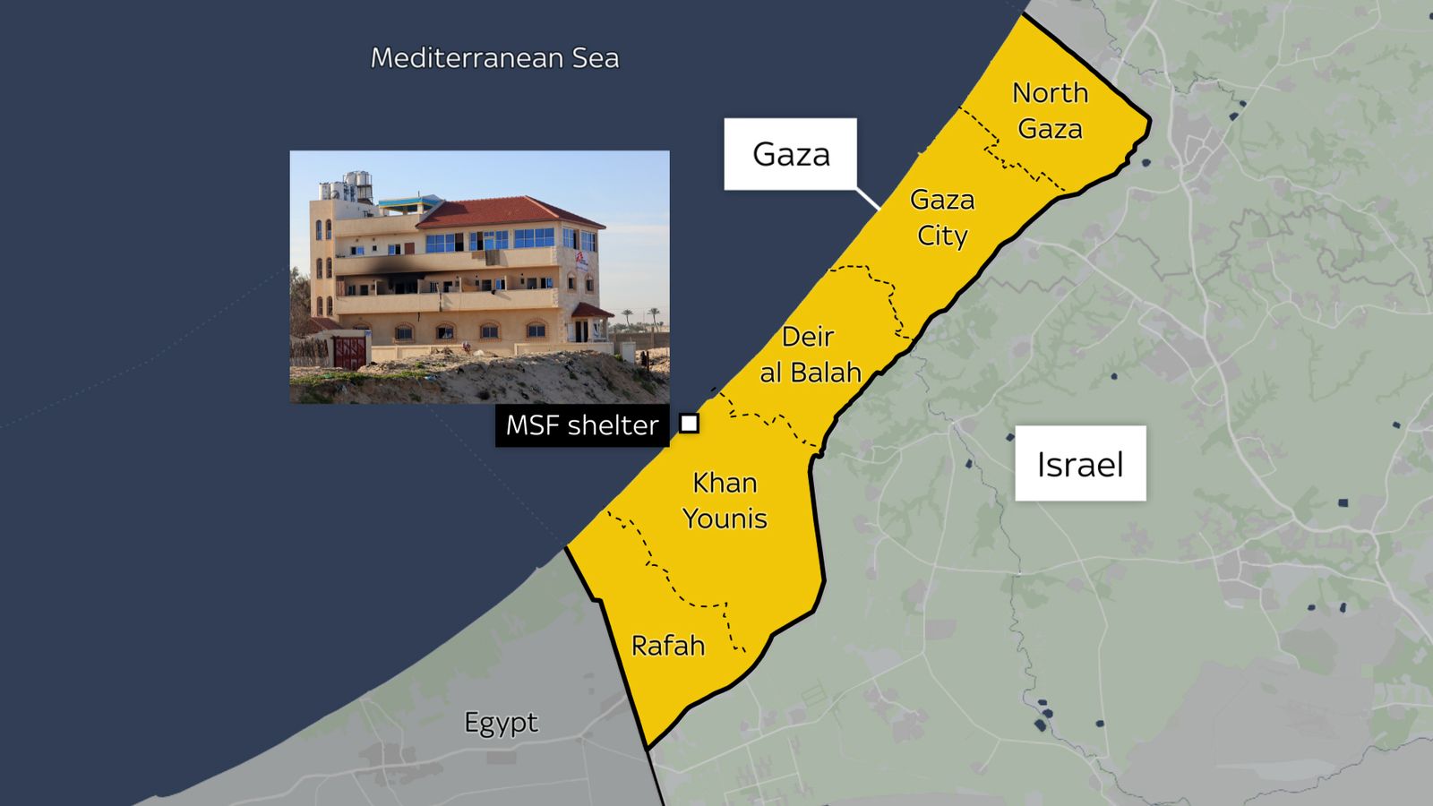Israeli military 'examining' attack on Gaza aid shelter after Sky ...