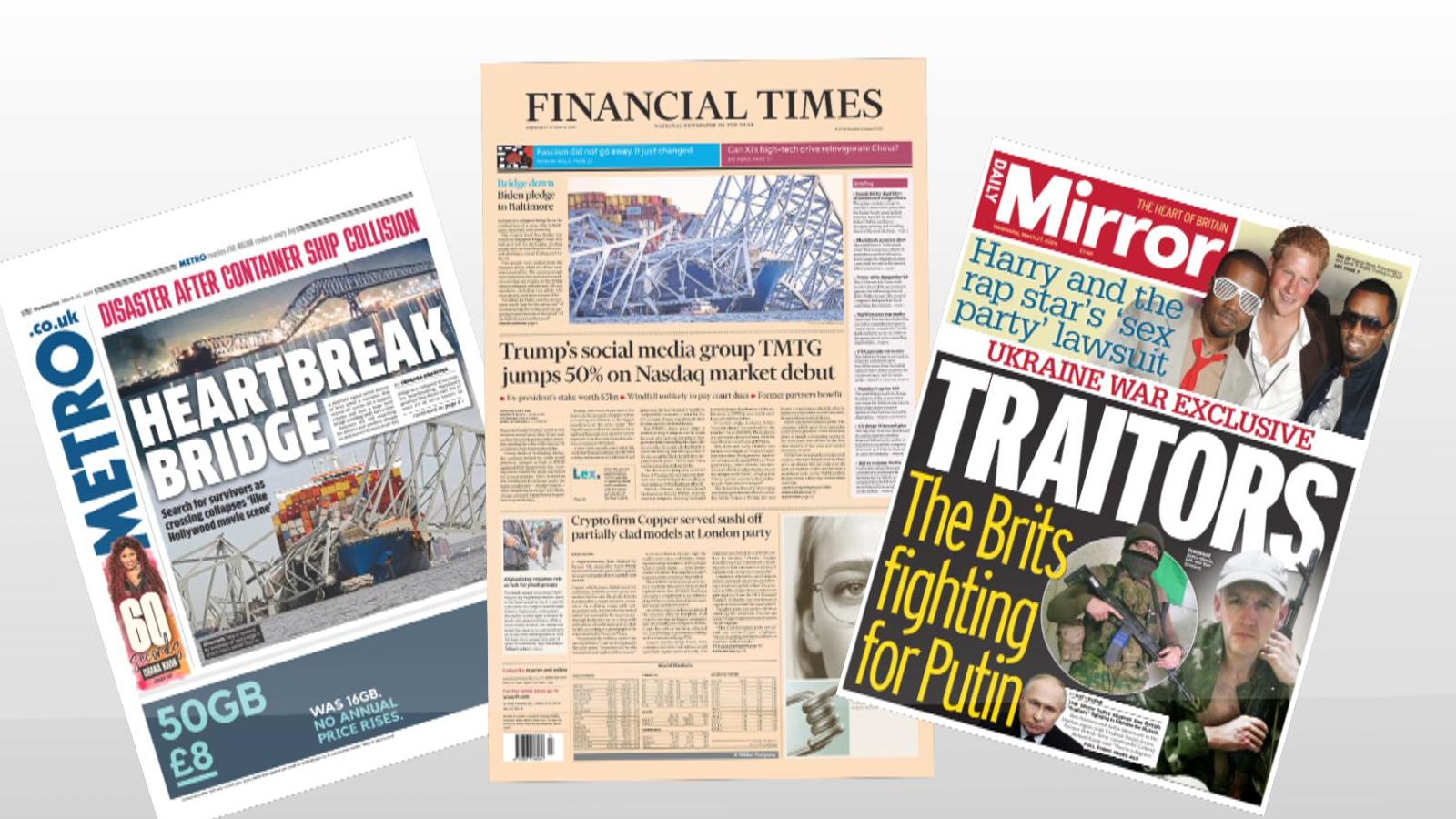 Press Preview: Wednesday's papers | News UK Video News | Sky News