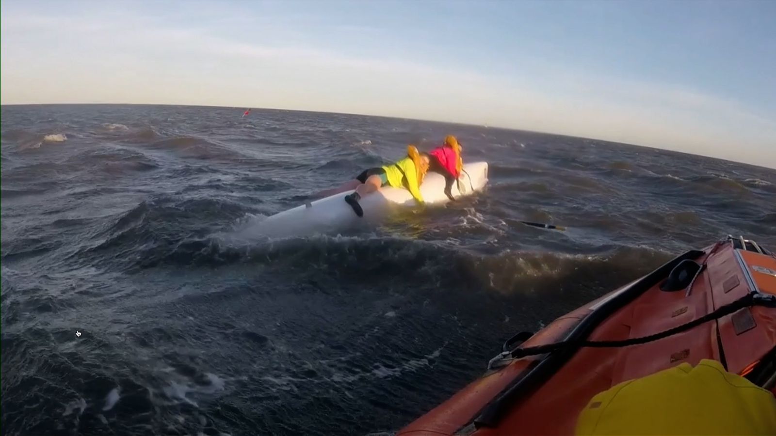 'Are we going to get out of this?' Rescued rower recounts RNLI rescue ...
