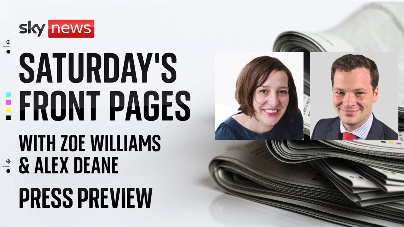 Press Preview: Saturday's papers | News UK Video News | Sky News