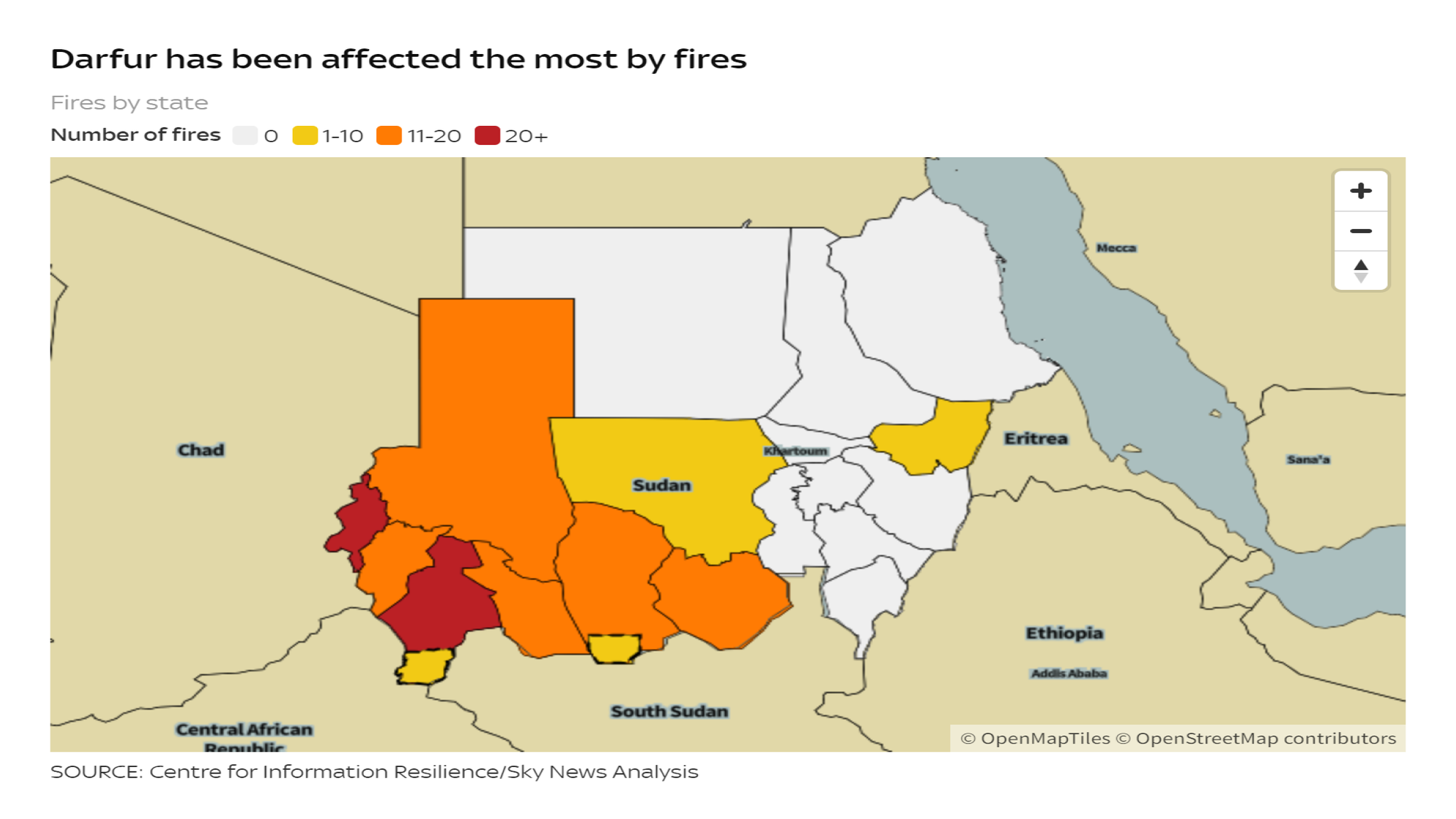 War in Sudan: More than 100 settlements set on fire with over quarter ...