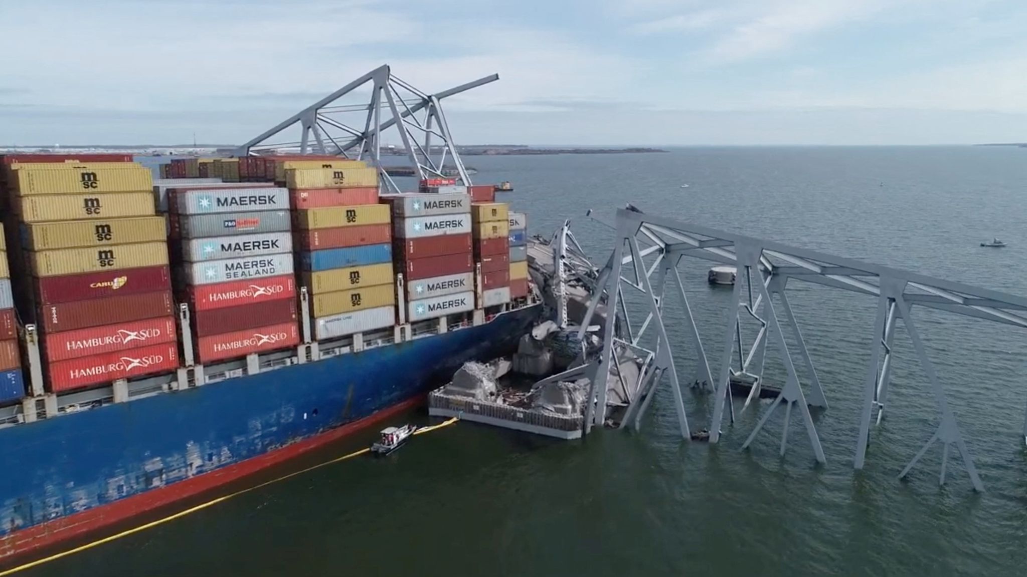 Ship that hit Baltimore road bridge lost power before fatal collision ...