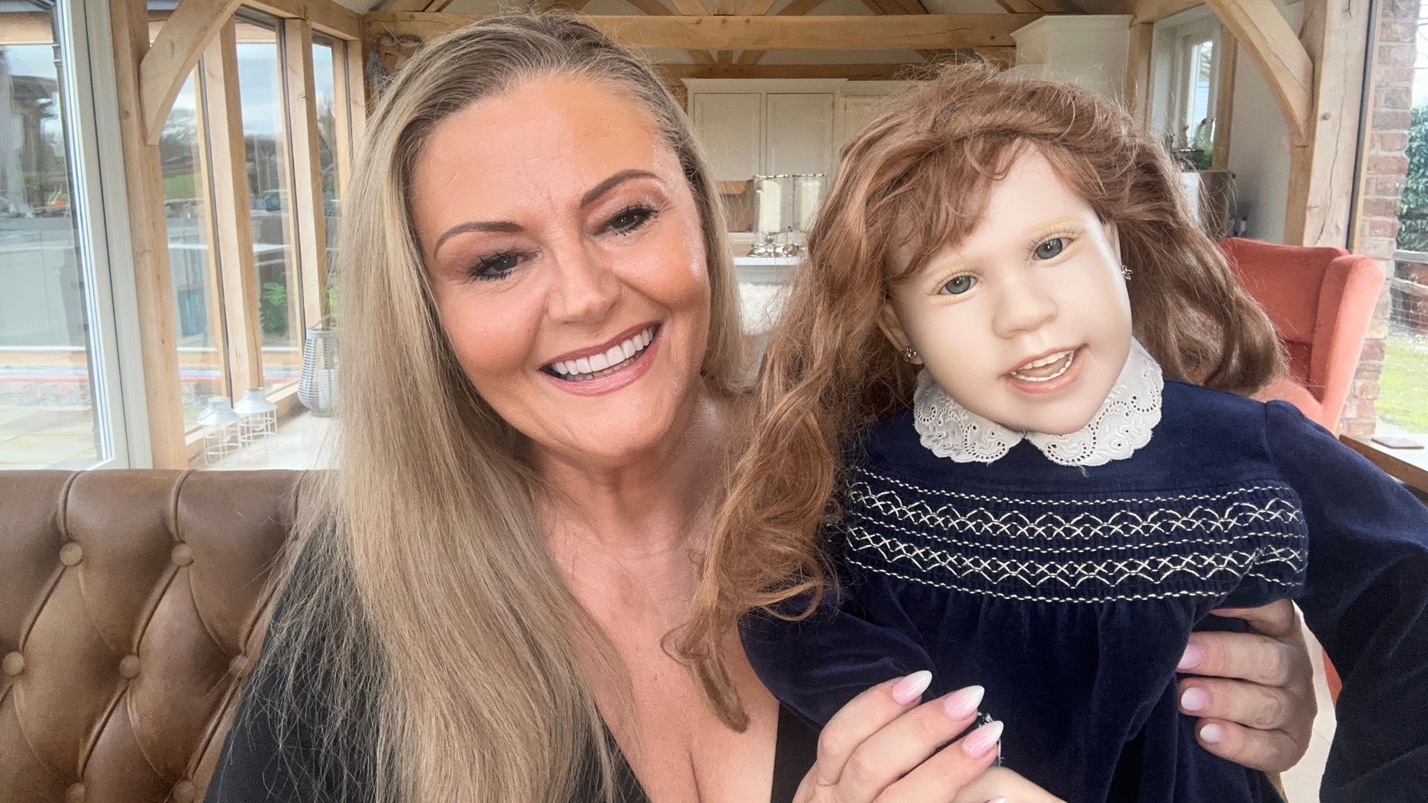 Celebrity psychic Deborah Davies buys 'creepy' doll from Edinburgh charity shop | UK News | Sky News