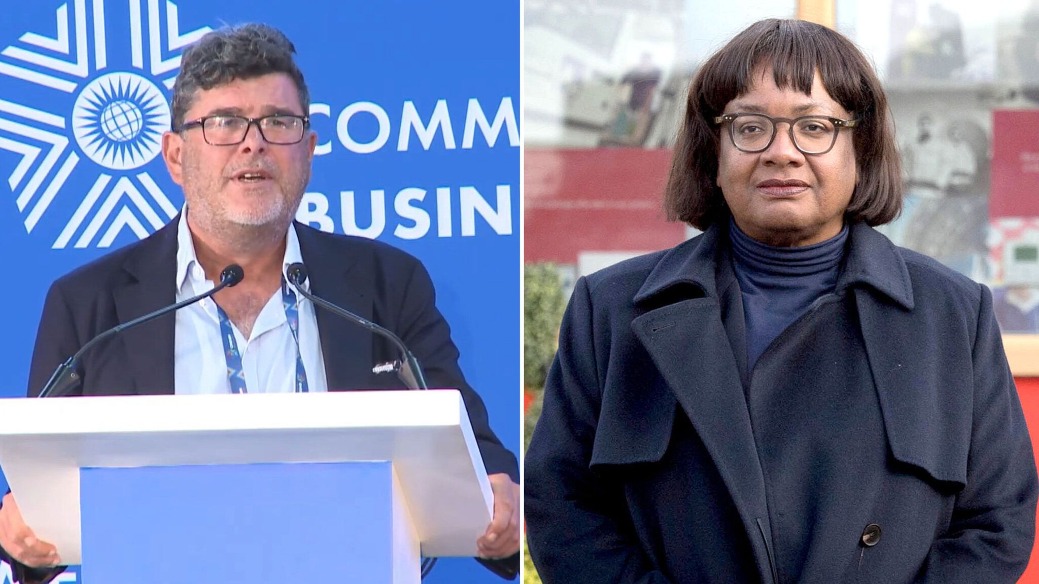 Diane Abbott accuses Tories of 'paying lip service to fighting racism' after disgraced donor ...