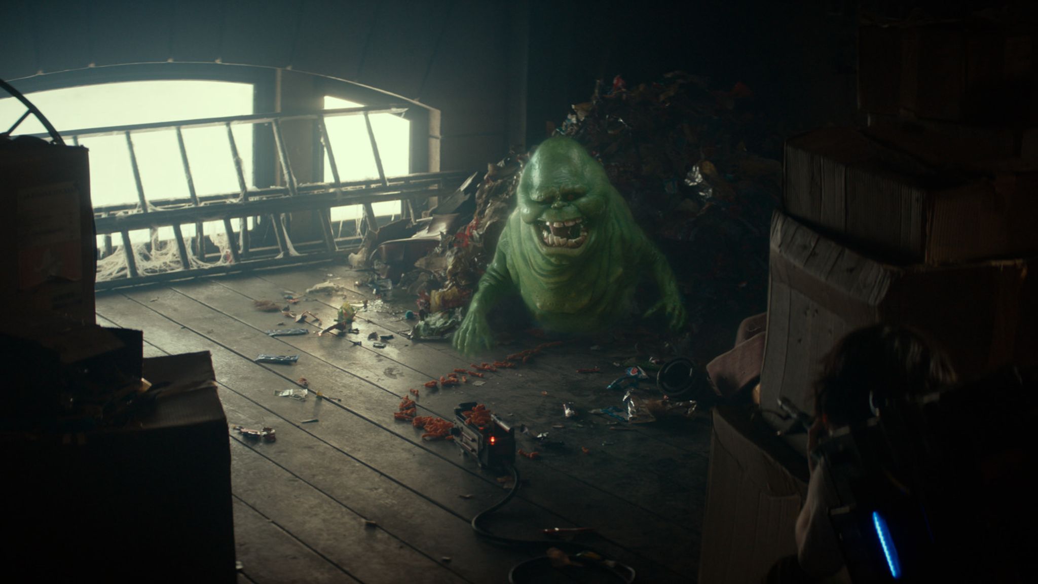 Ghostbusters: Frozen Empire - Paul Rudd, Finn Wolfhard and Ernie Hudson ...