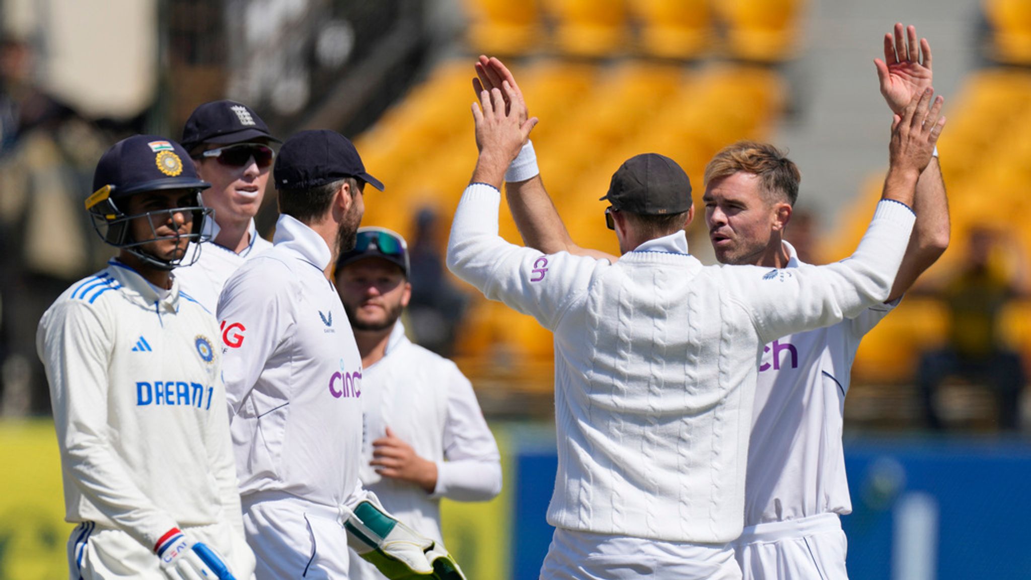 England's Jimmy Anderson becomes first fast bowler to take 700 wickets ...