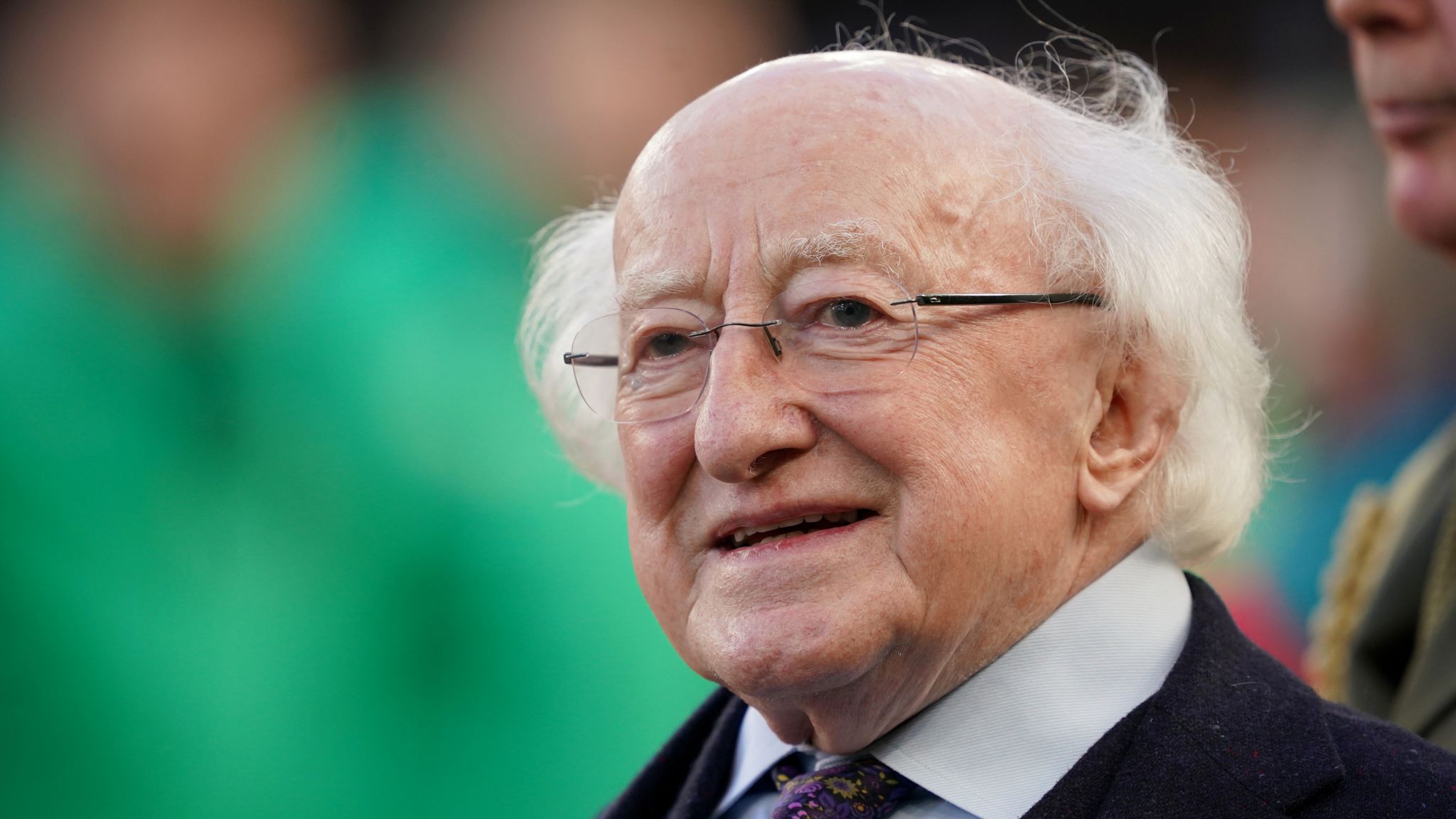 Irish President Michael D Higgins is to remain in hospital over the weekend | World News | Sky News